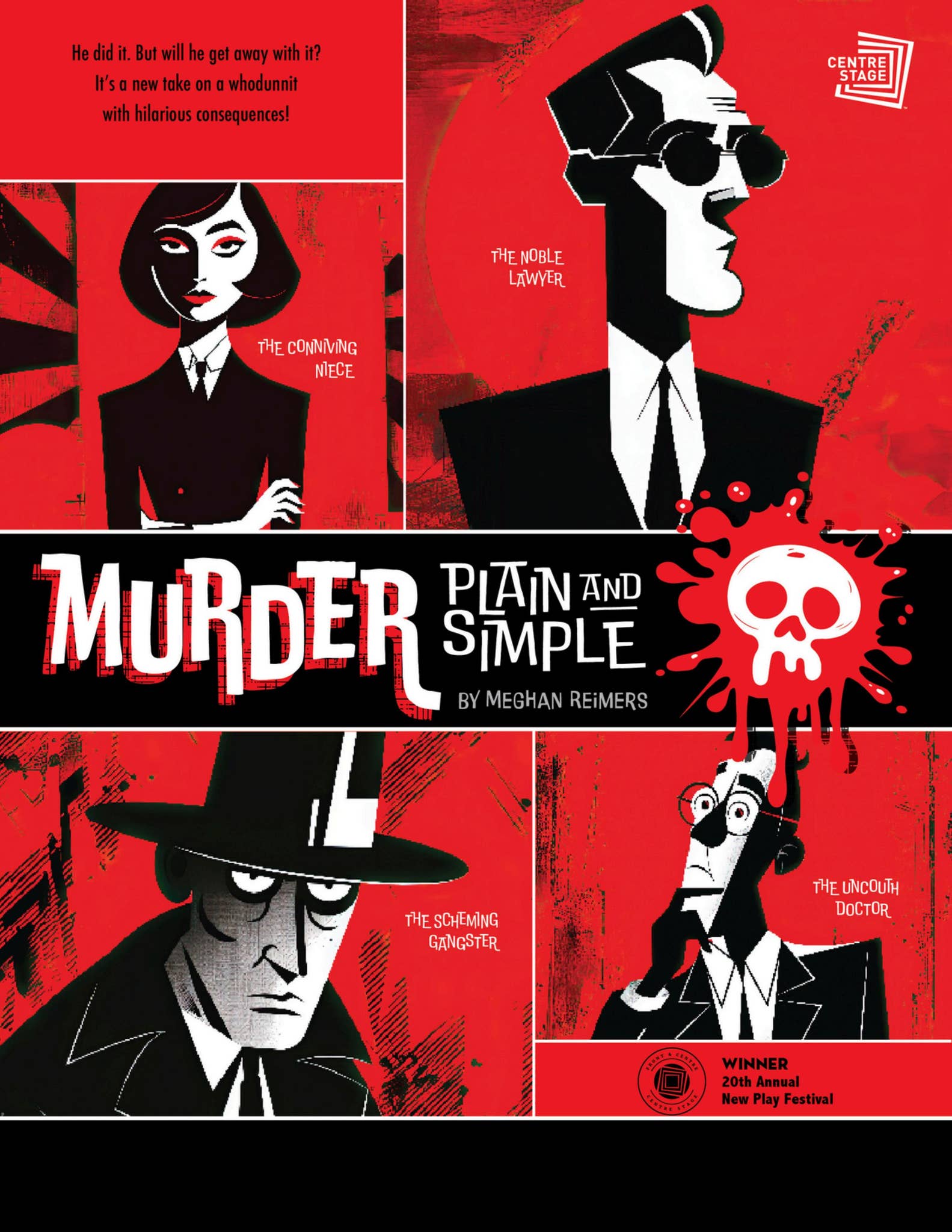Murder, Plain and Simple Program by Centre Stage - Issuu