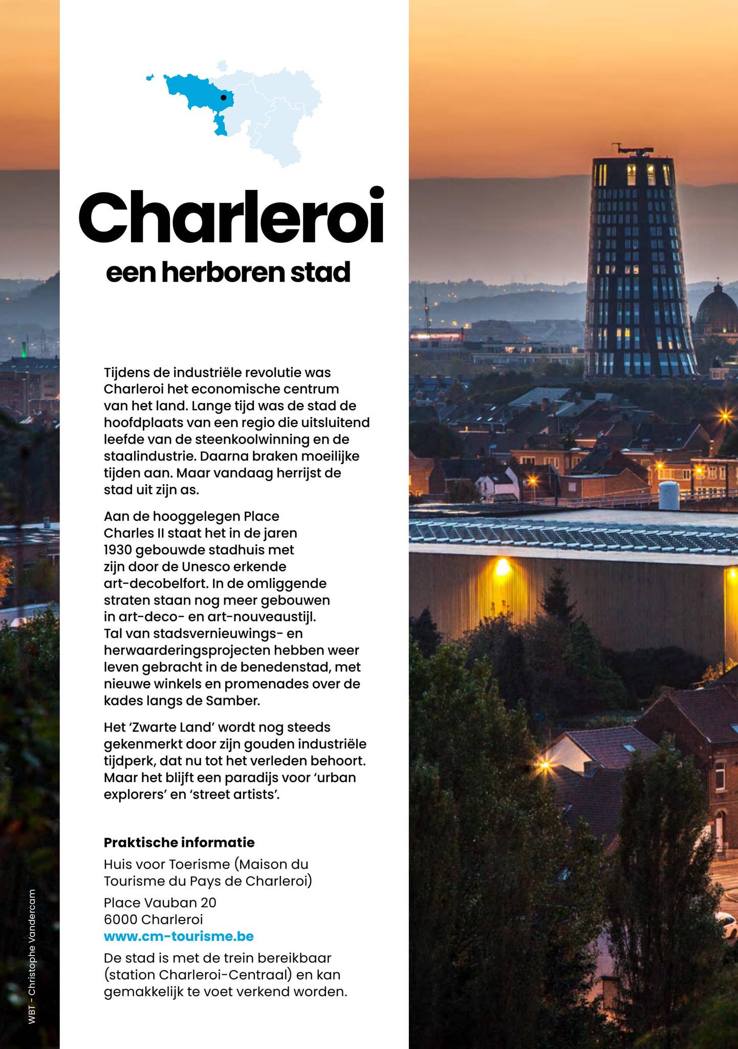 Charleroi by VISITWallonia - Wallonië België Toerisme - Issuu