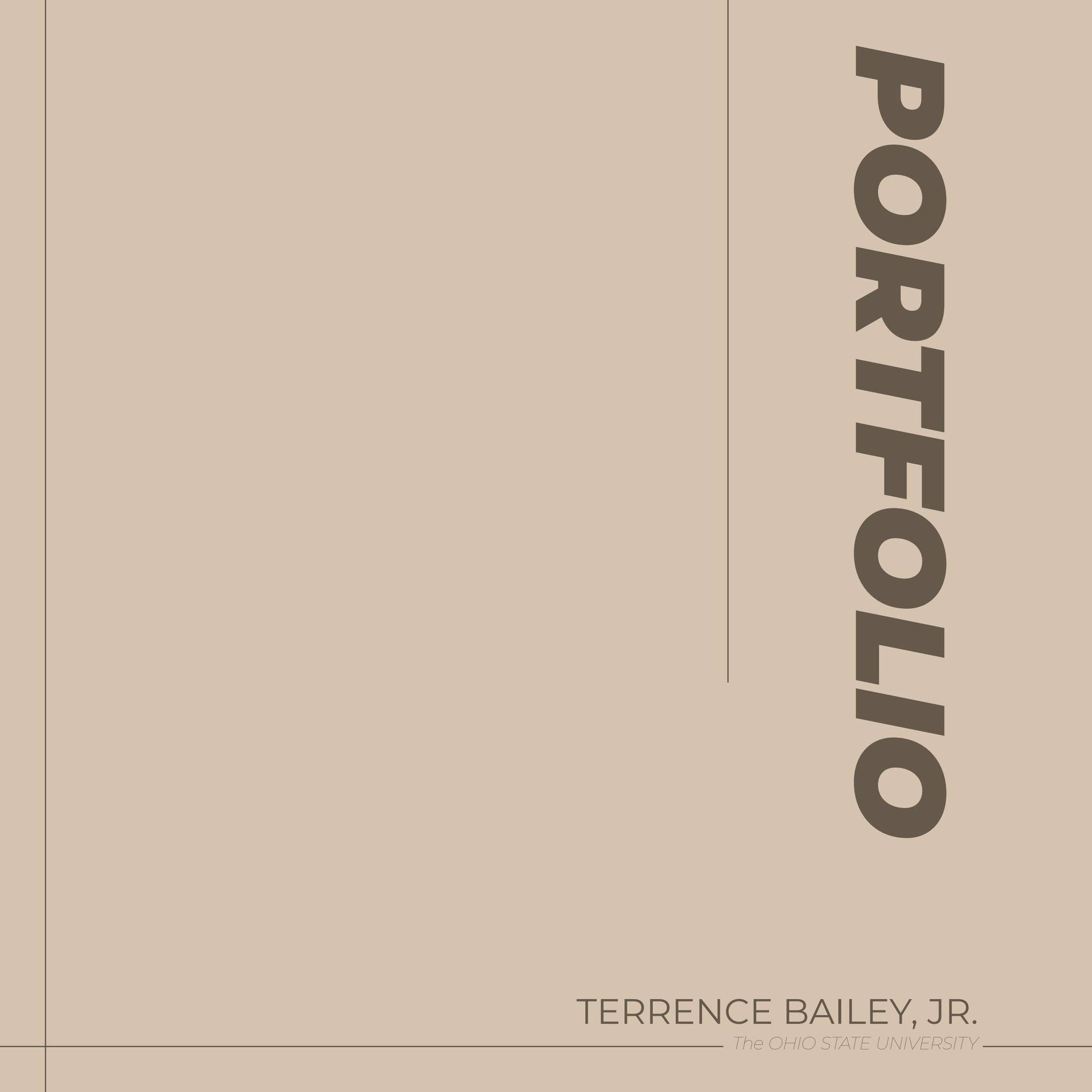 Terrence (TJ) Bailey | Portfolio 2024 by TJ Bailey - Issuu