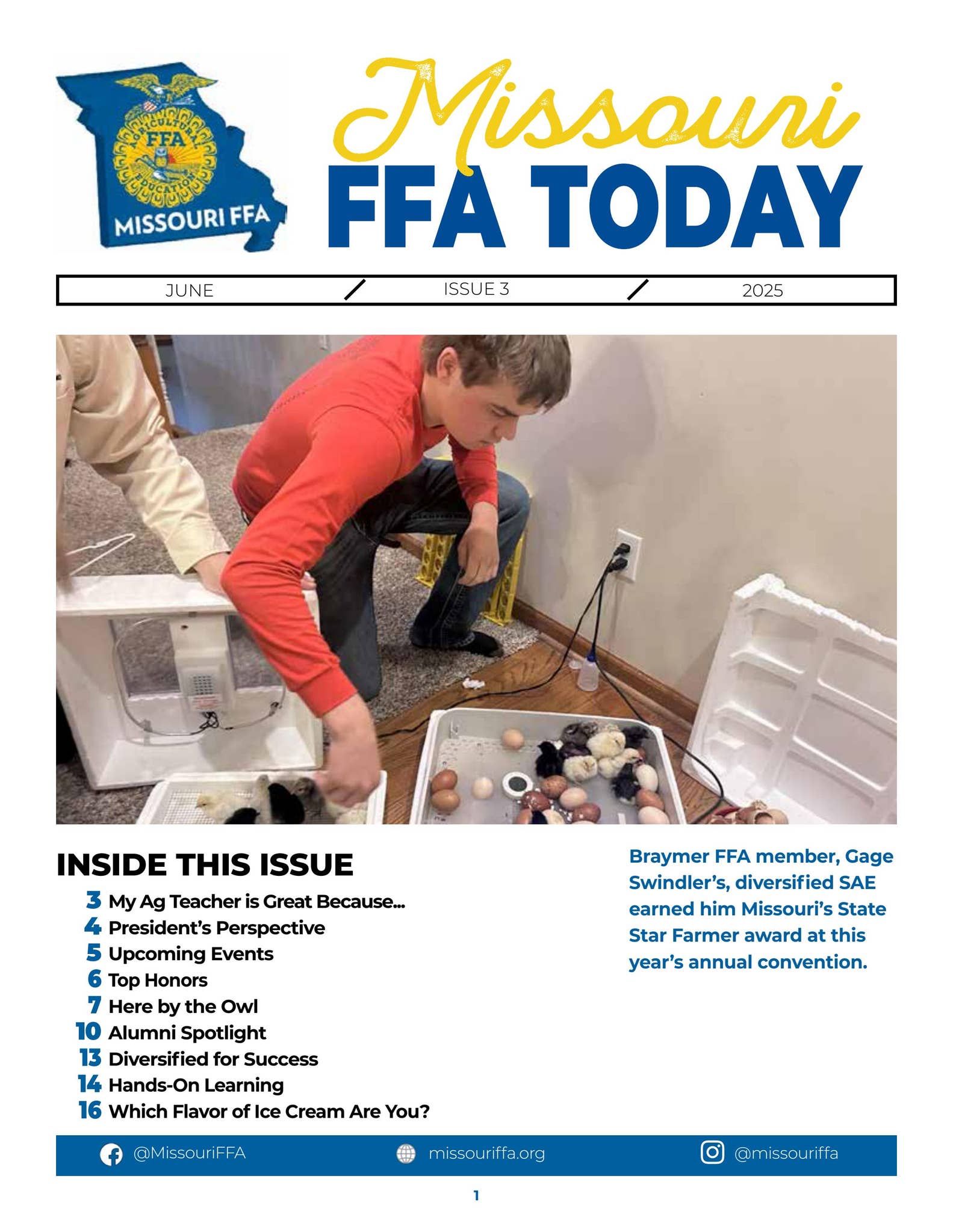 Missouri FFA Today - June 2025 by Monti West Design - Issuu