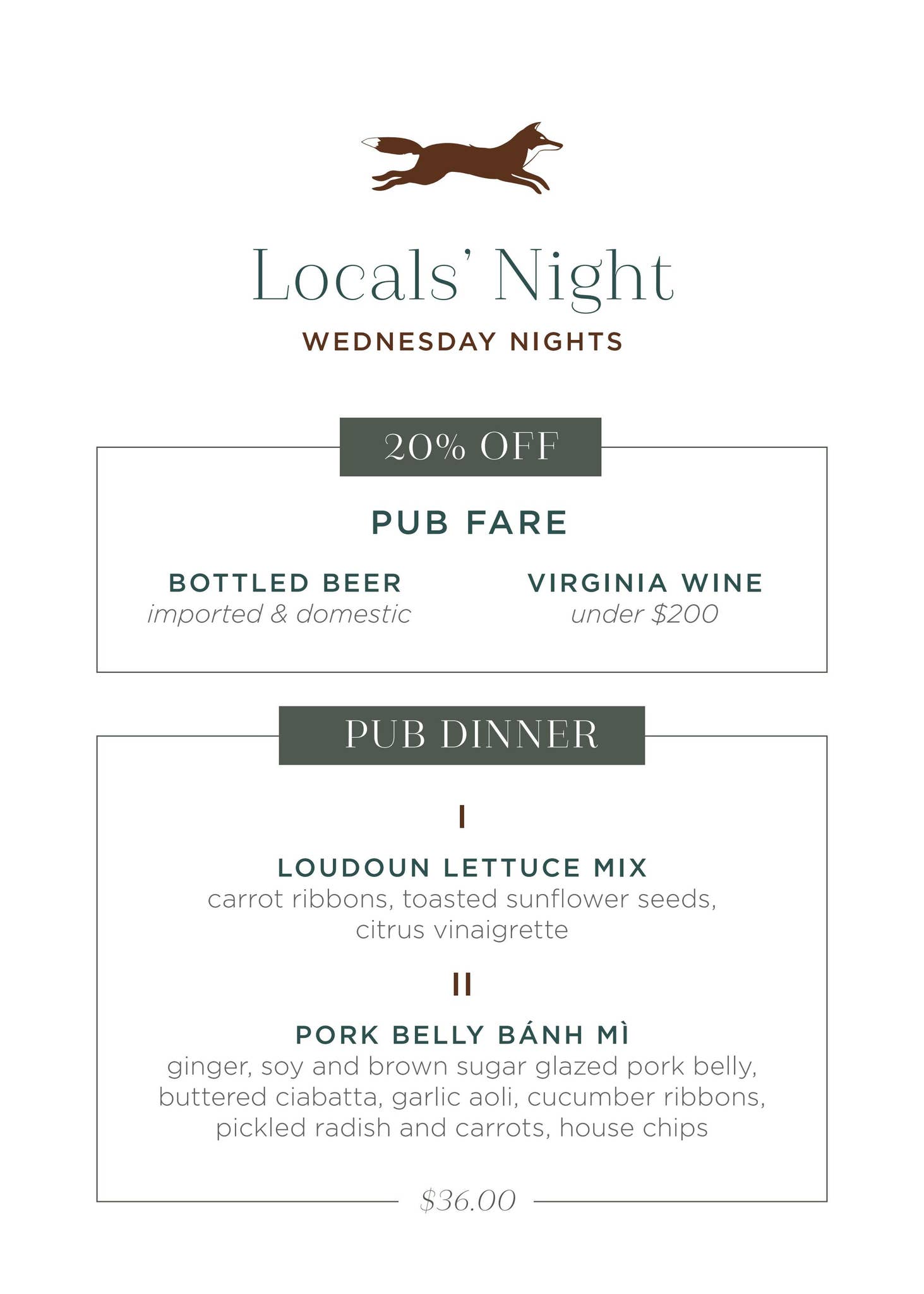 Local's Night at The Night Fox Pub by redfox-middleburg - Issuu