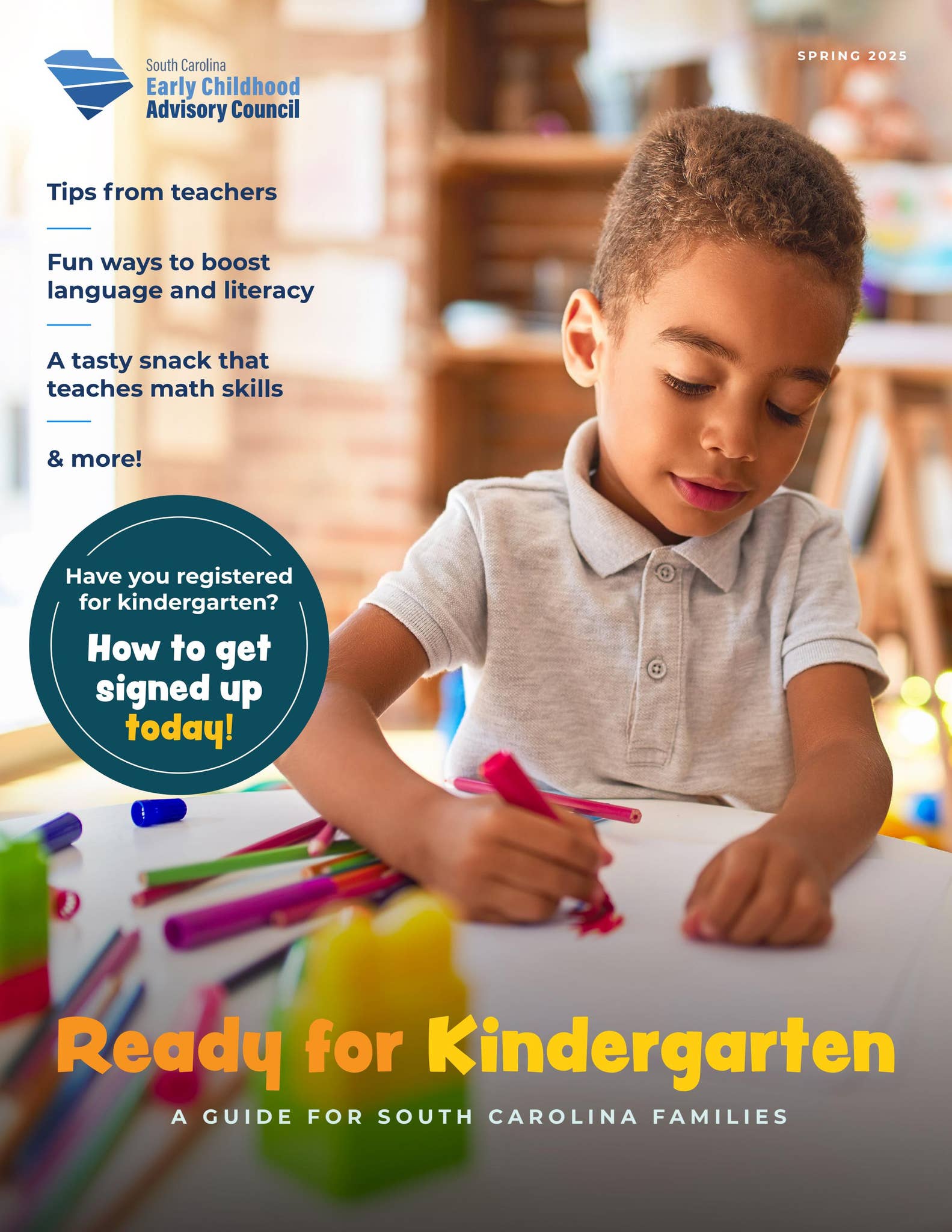 Ready for Kindergarten: A Guide for South Carolina Families (2025) by ...