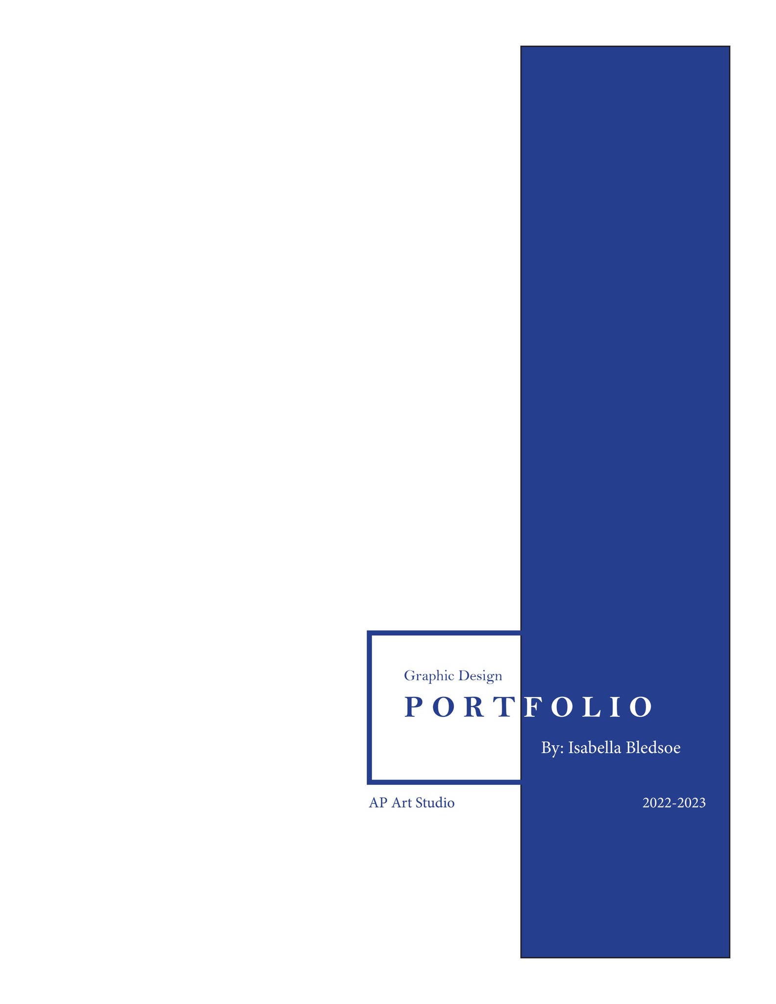 Advanced Placement Final Art Portfolio by Isabella Bledsoe - Issuu