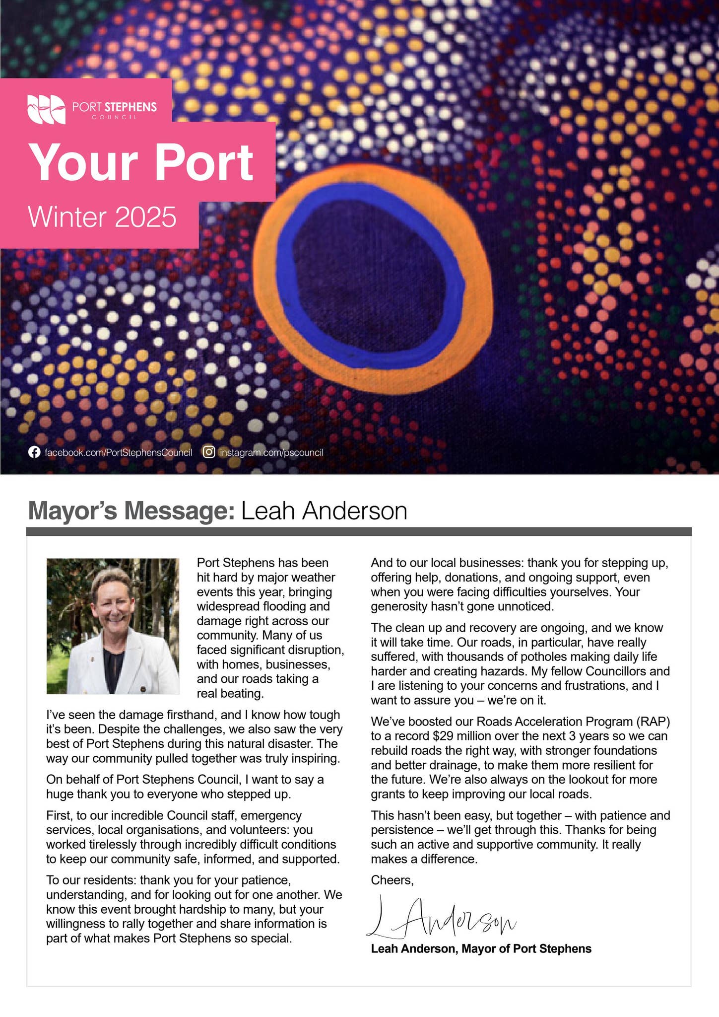 YourPort Winter 2025 by Port Stephens Council - Issuu
