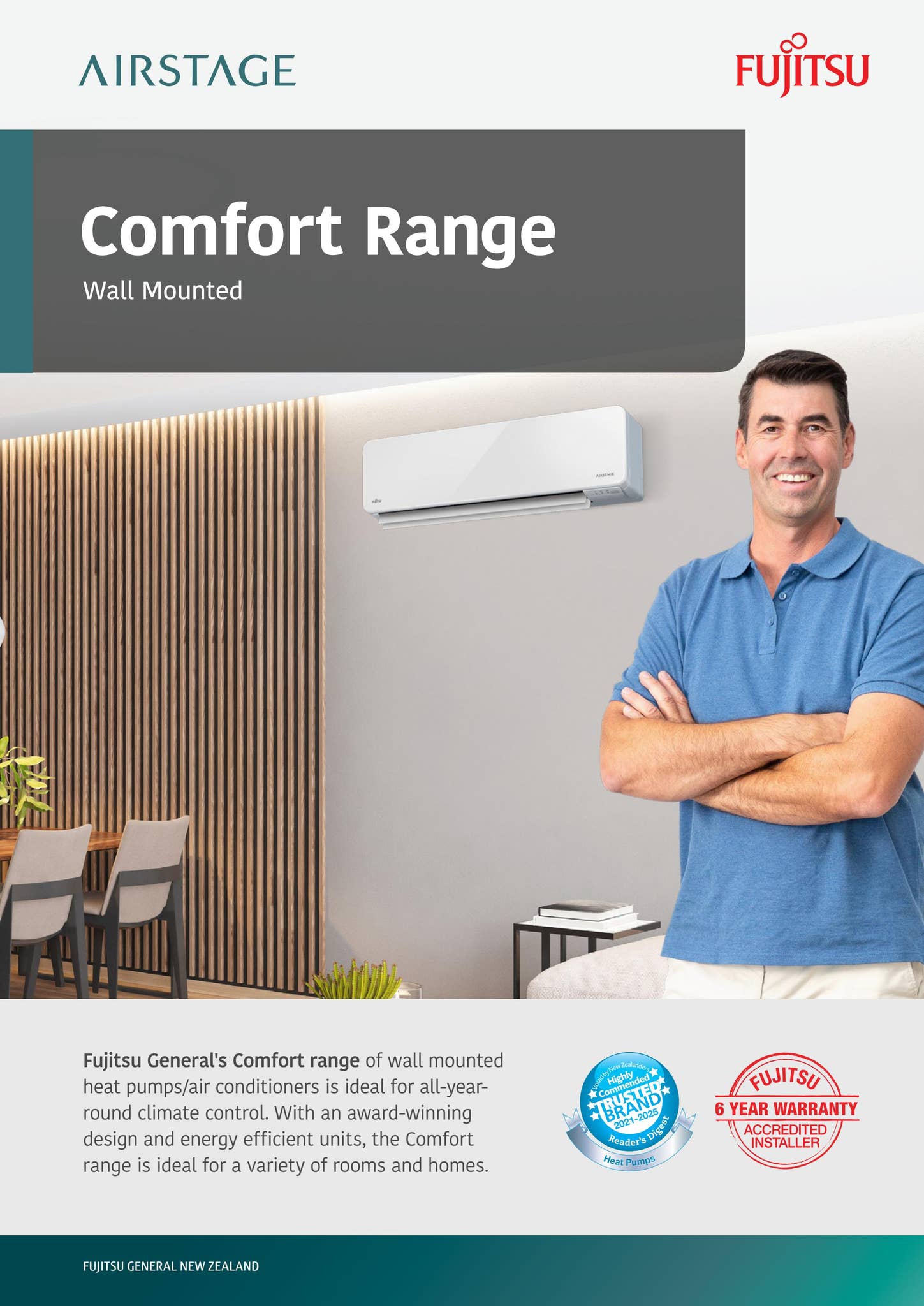 Fujitsu General NZ - Comfort Range Mini Brochure by Fujitsu General ...