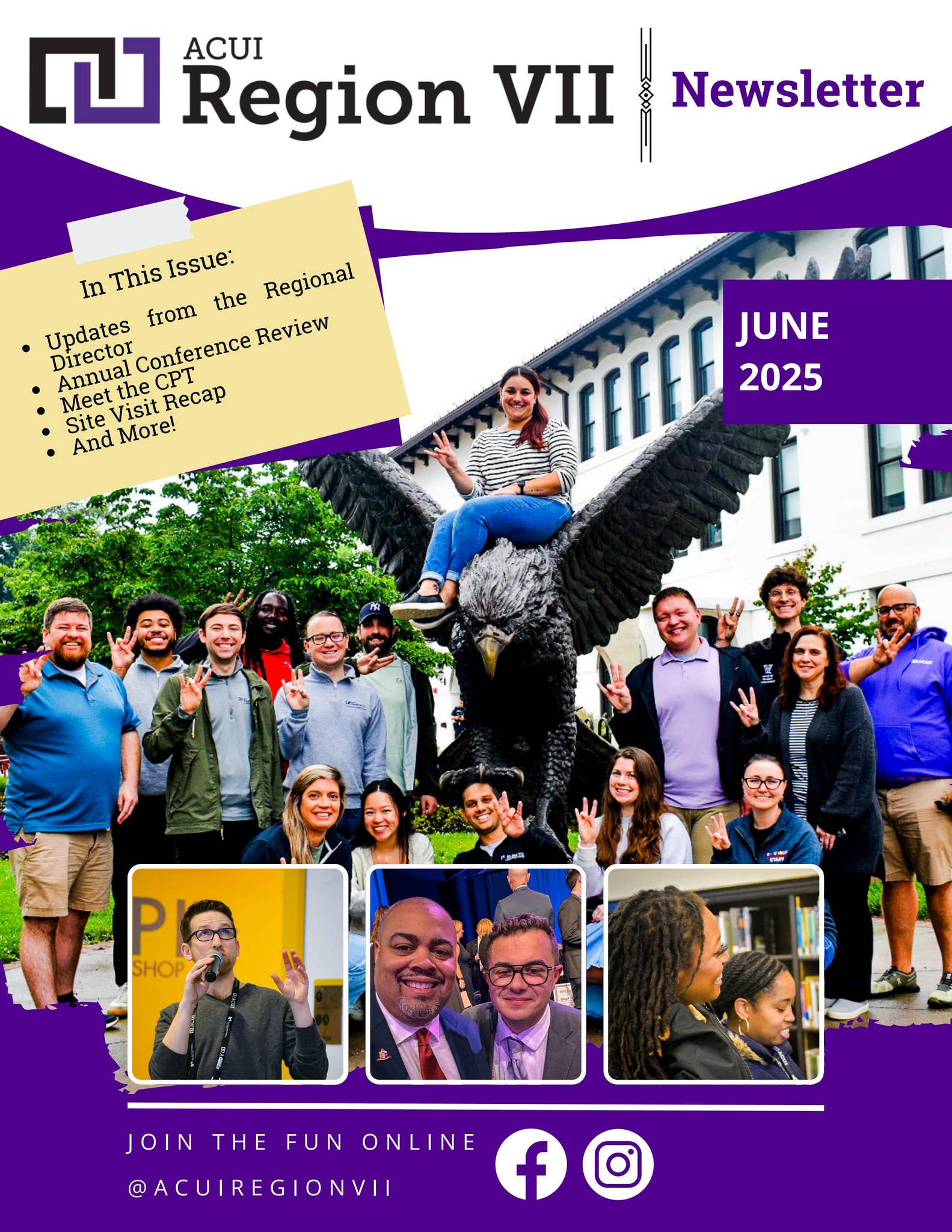 Region VII June 2025 Newsletter by ACUI - Issuu