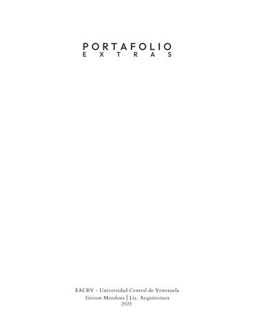 Portafolio_extra by Geison Mendoza - Issuu