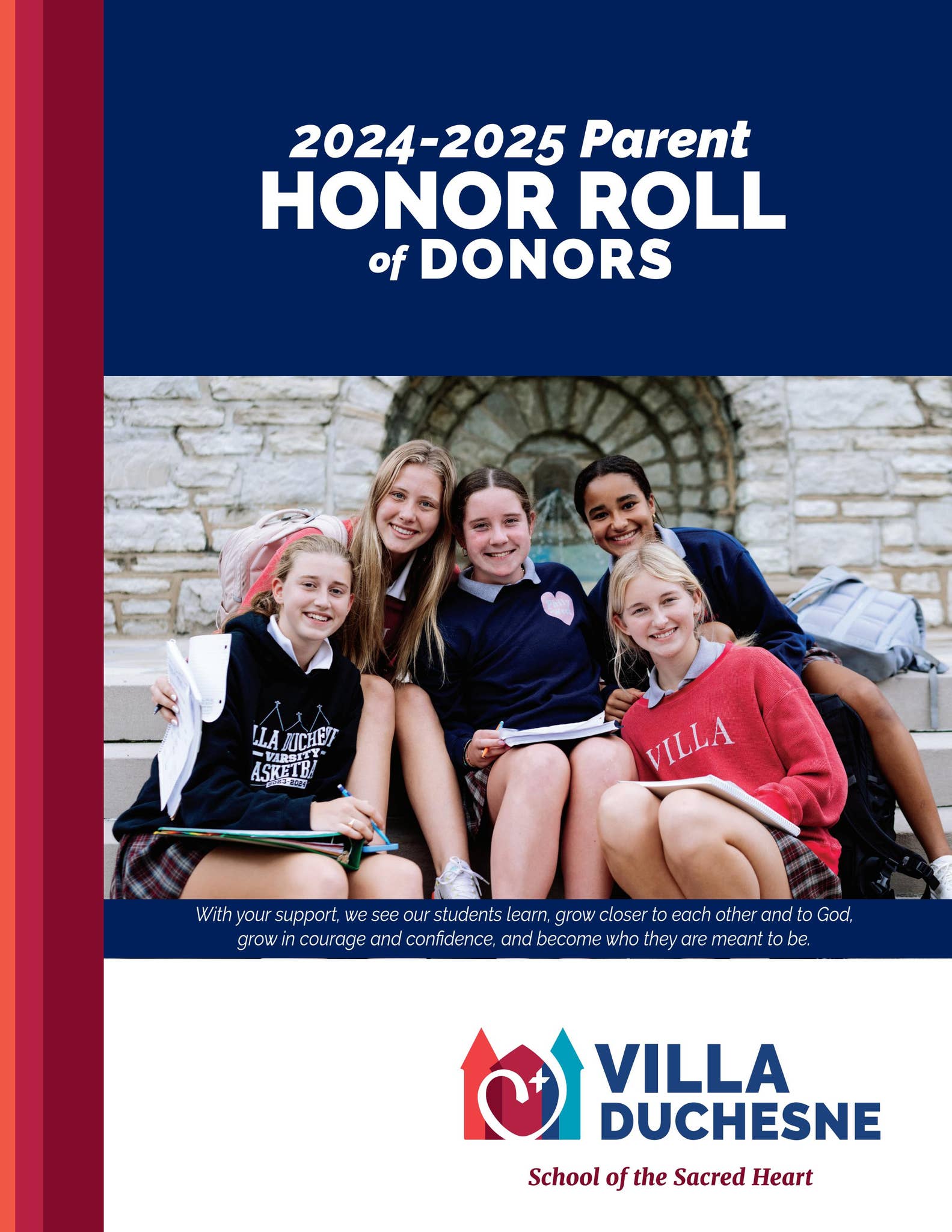 2025 - Parent Honor Roll of Donors Oct 2024 FINAL by Villa Duchesne - Issuu
