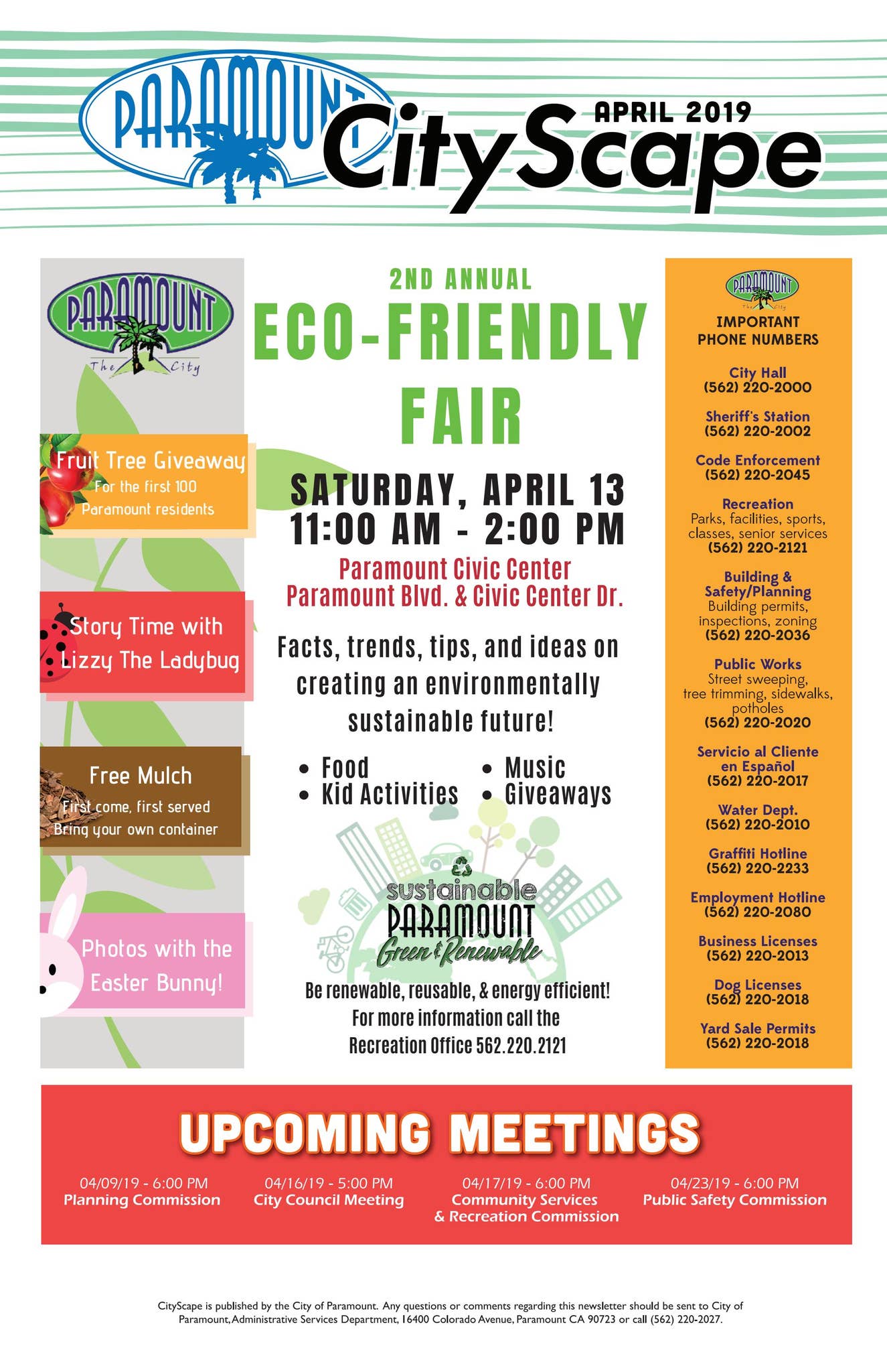 CityScape April 2019 by City of Paramount - Issuu