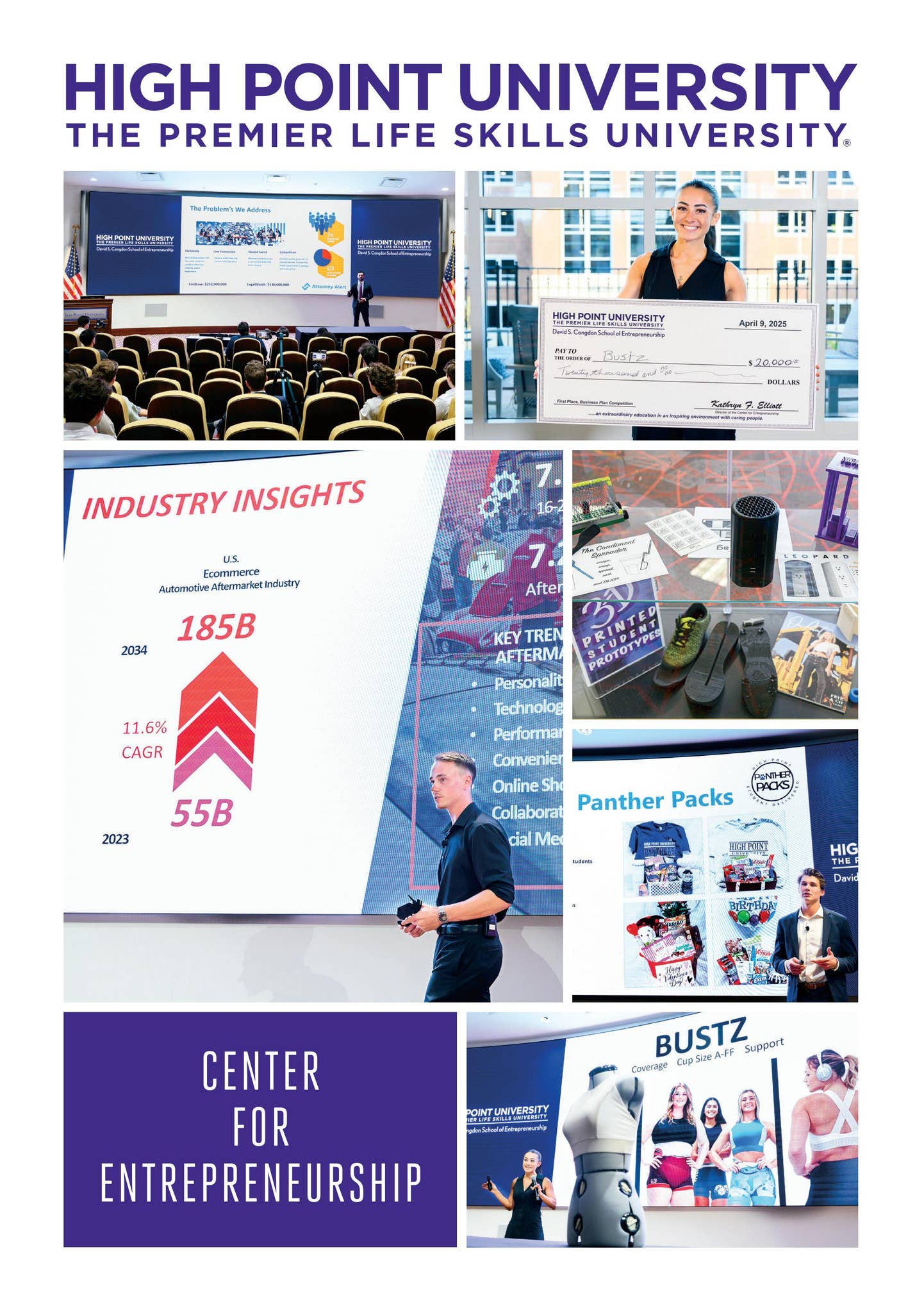 HPU Center for Entrepreneurship Brochure by High Point University - Issuu