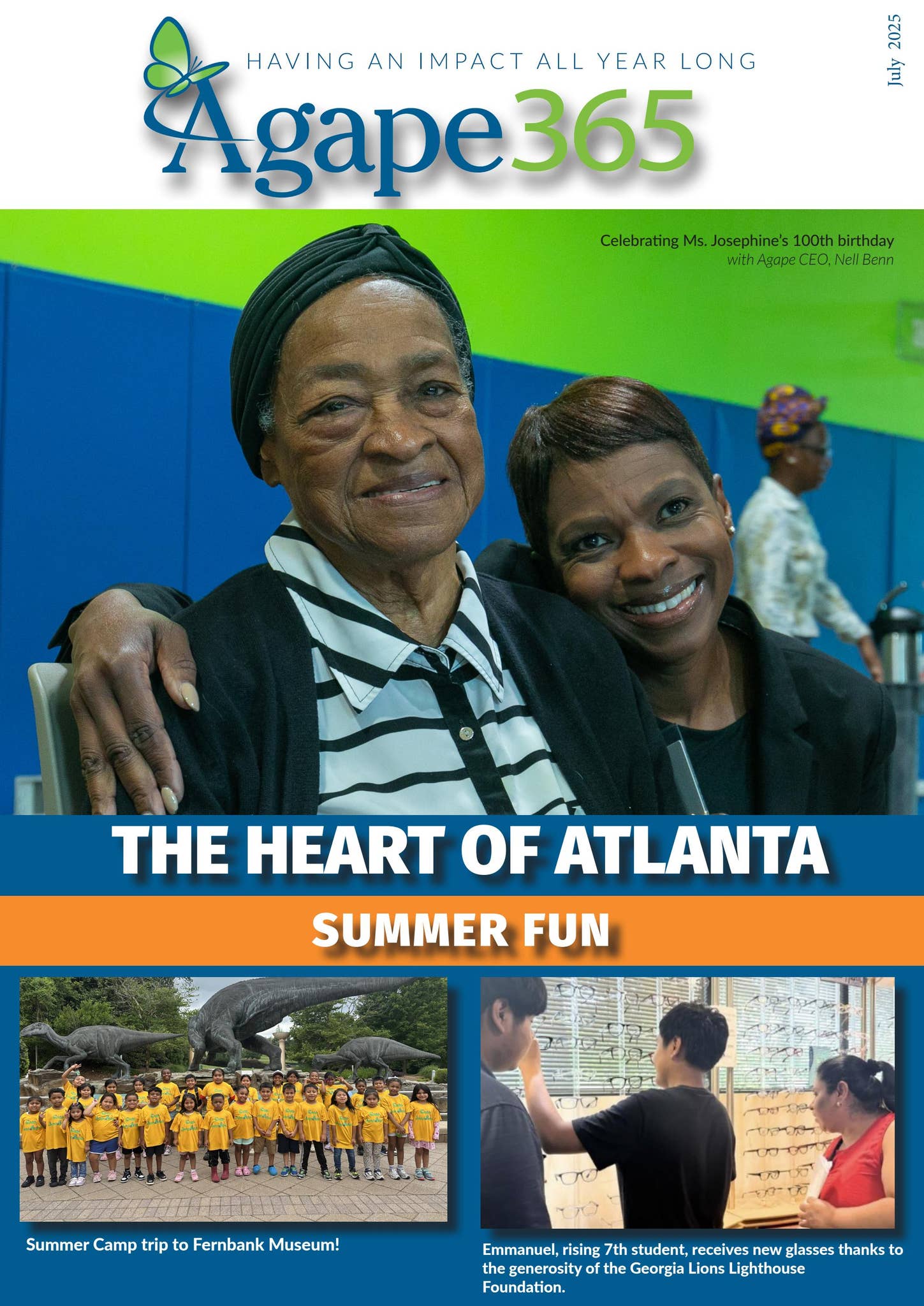 JULY 2025 | Agape 365 Monthly Newsletter by Agape Youth & Family Center ...