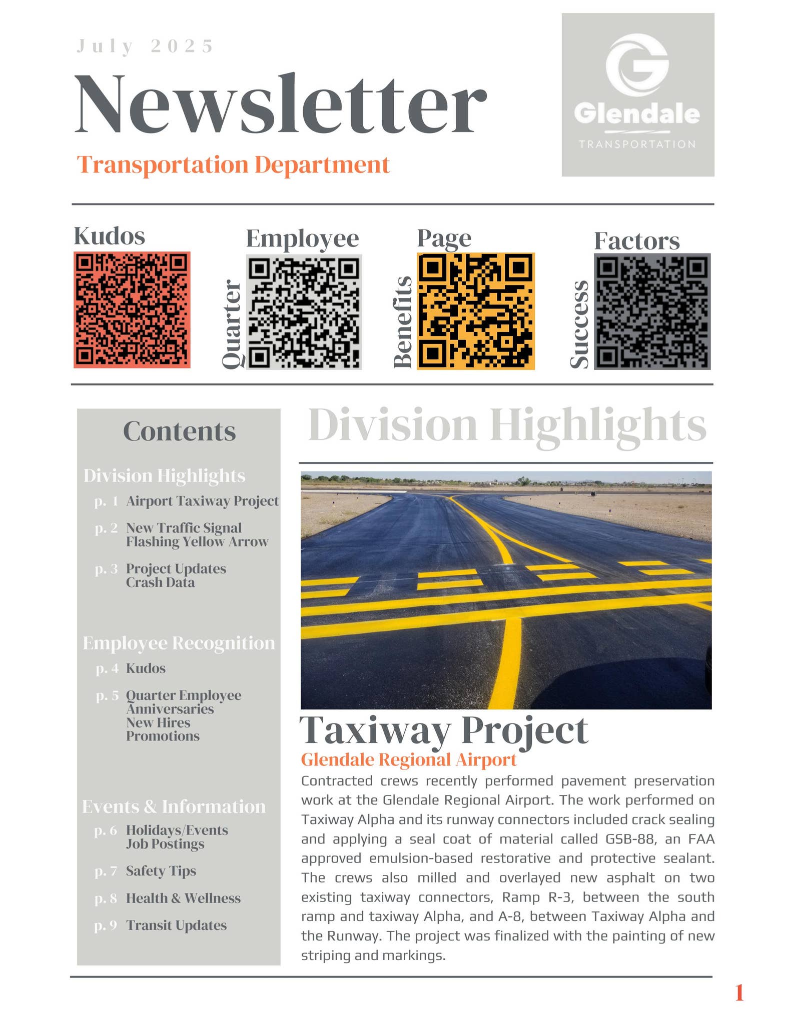 July Newsletter by glendaletransportation - Issuu