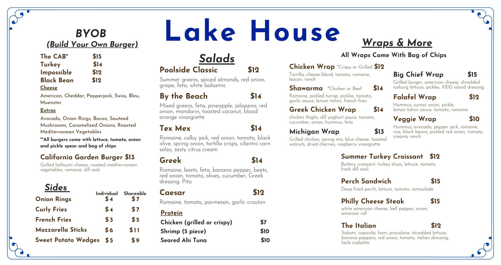 Lakehouse menu #2 by orchardlakecc - Issuu
