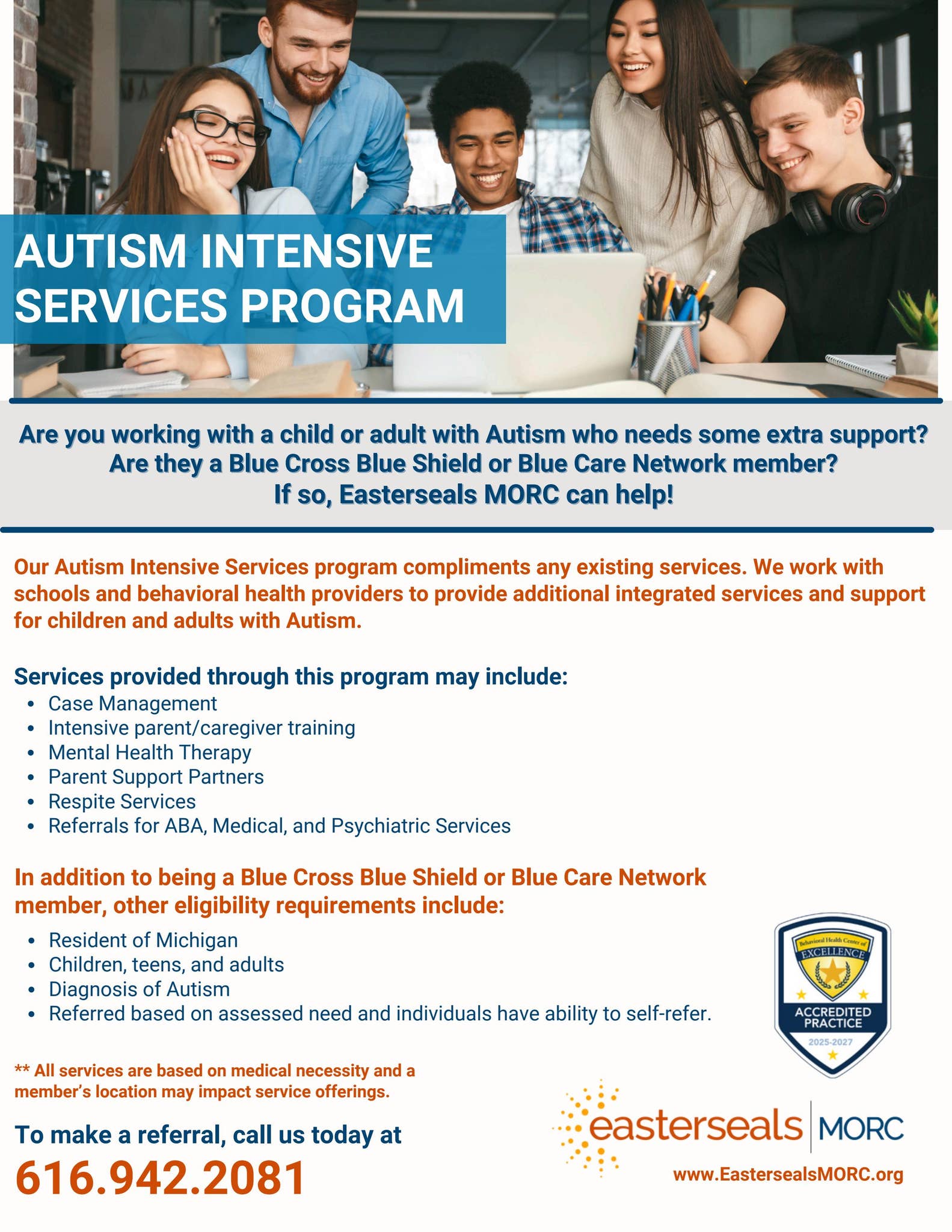 Autism Intensive Services Program - Referrals - Grand Rapids by ...
