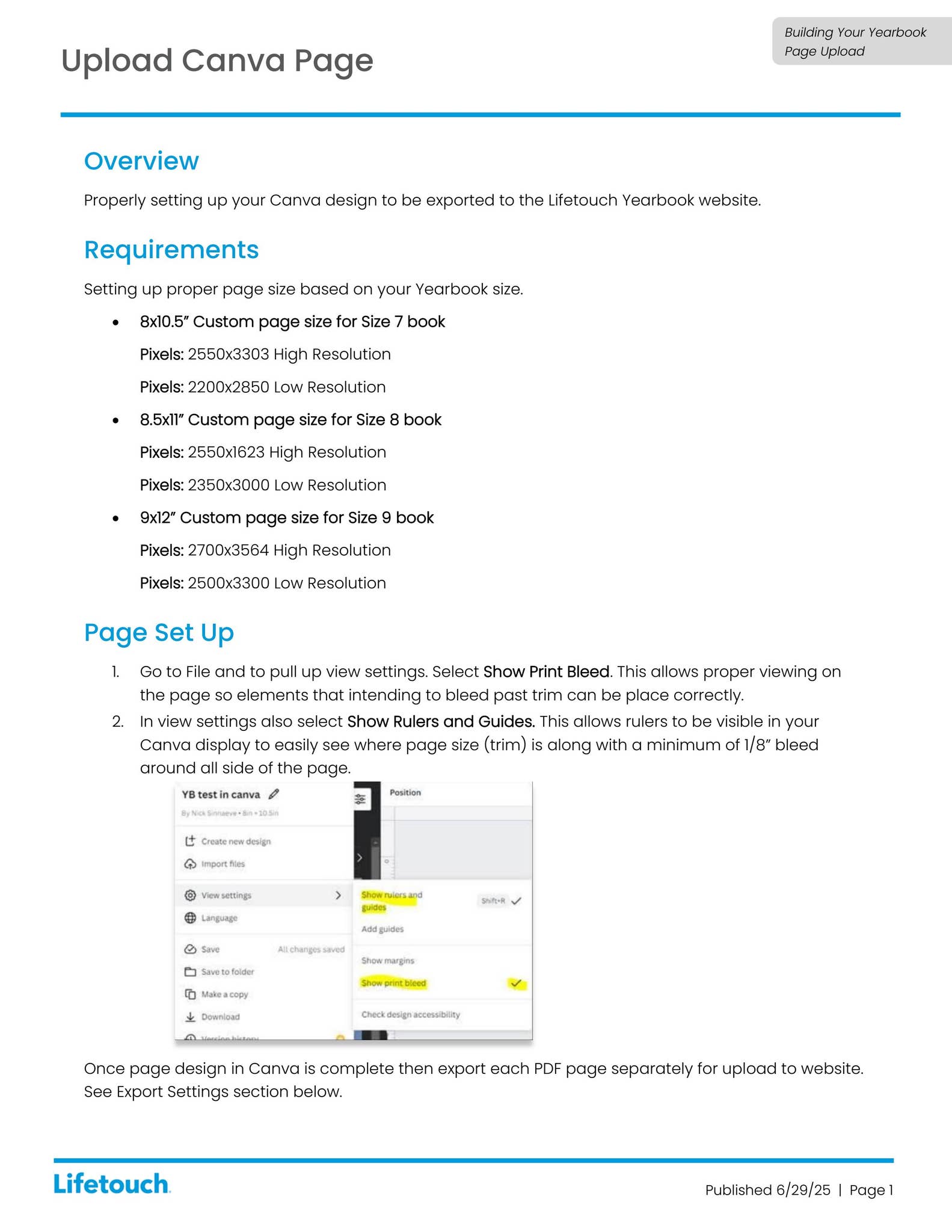 Upload Canva Pages by Lifetouch - Issuu
