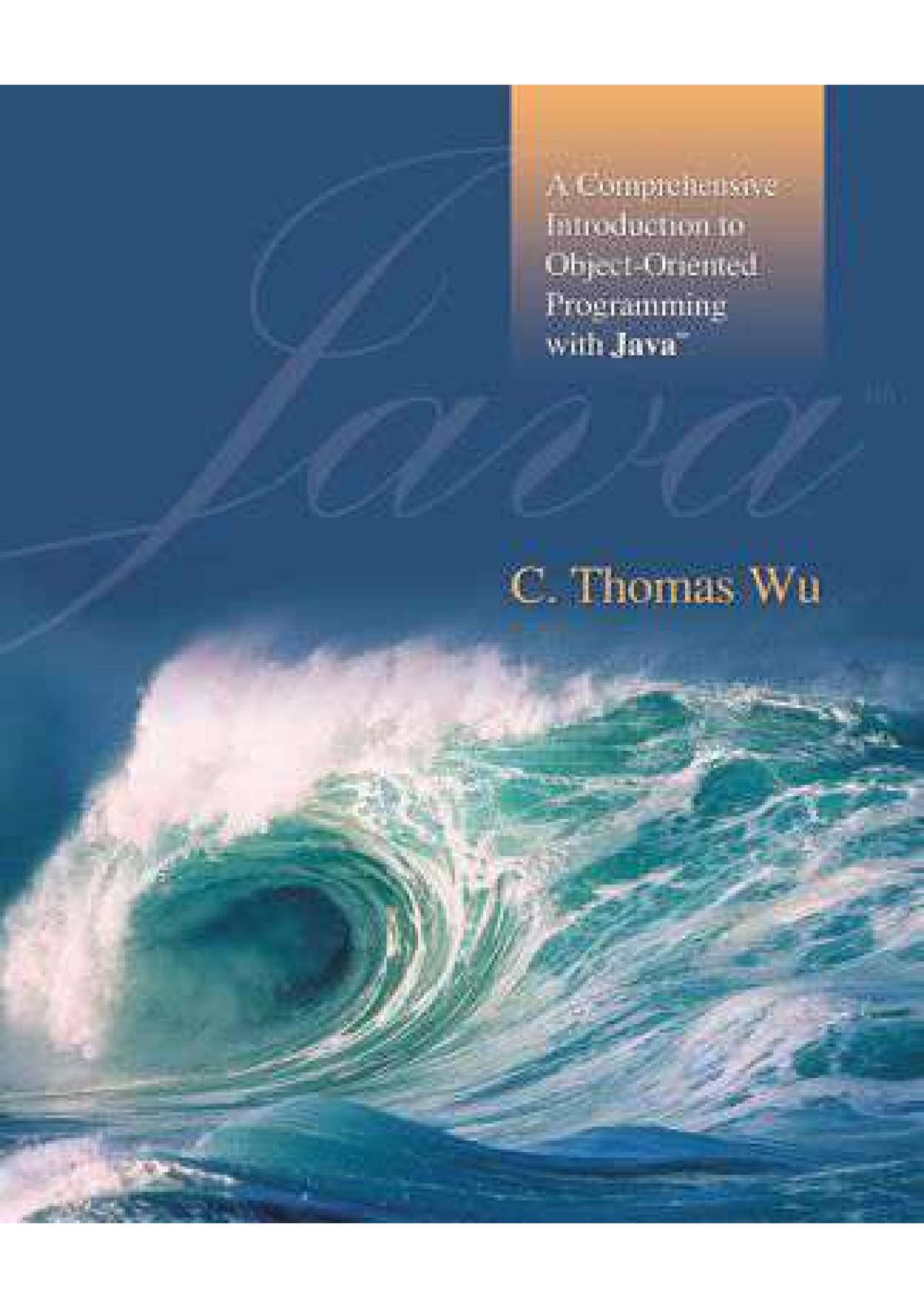 A Comprehensive Introduction To Object Oriented Programming with Java 1st Edition By C. Thomas ...