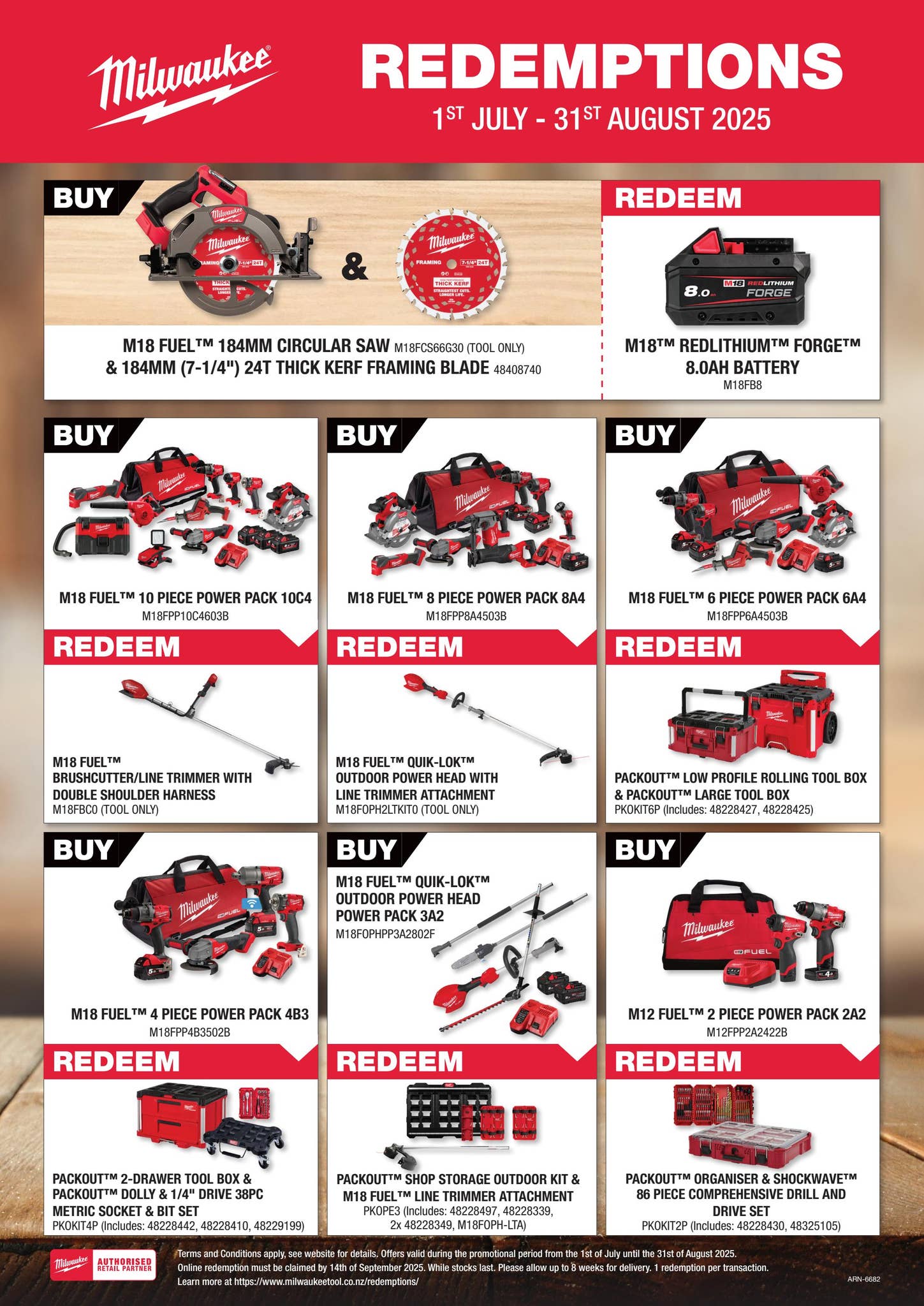 Milwaukee Q3 Redemptions July-Aug 2025 Flyer by thetoolshed - Issuu