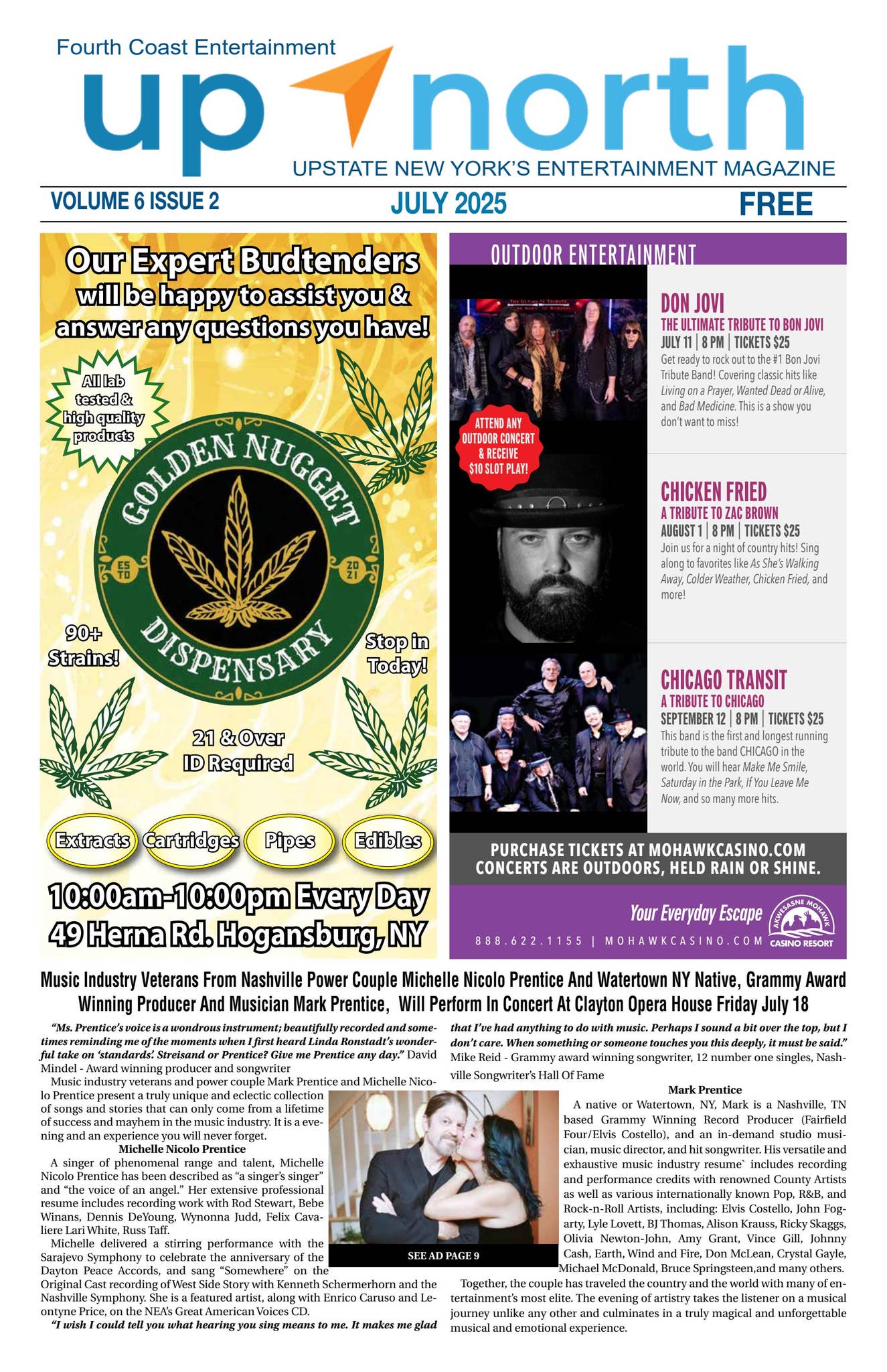 Up North Entertainment Magazine July 2025 - Fourth Coast Entertainment ...