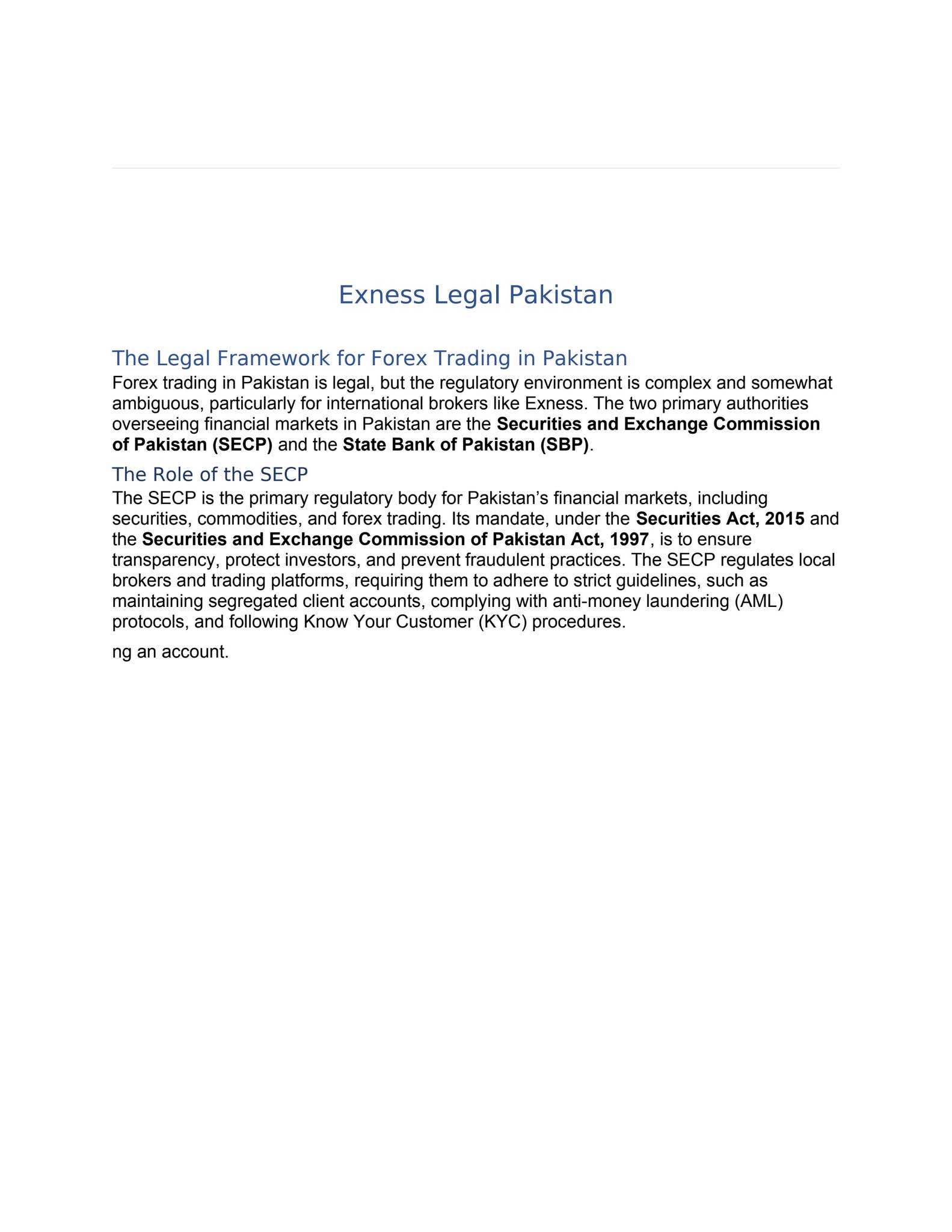 Exness Legal Pakistan by Exness_Review - Issuu