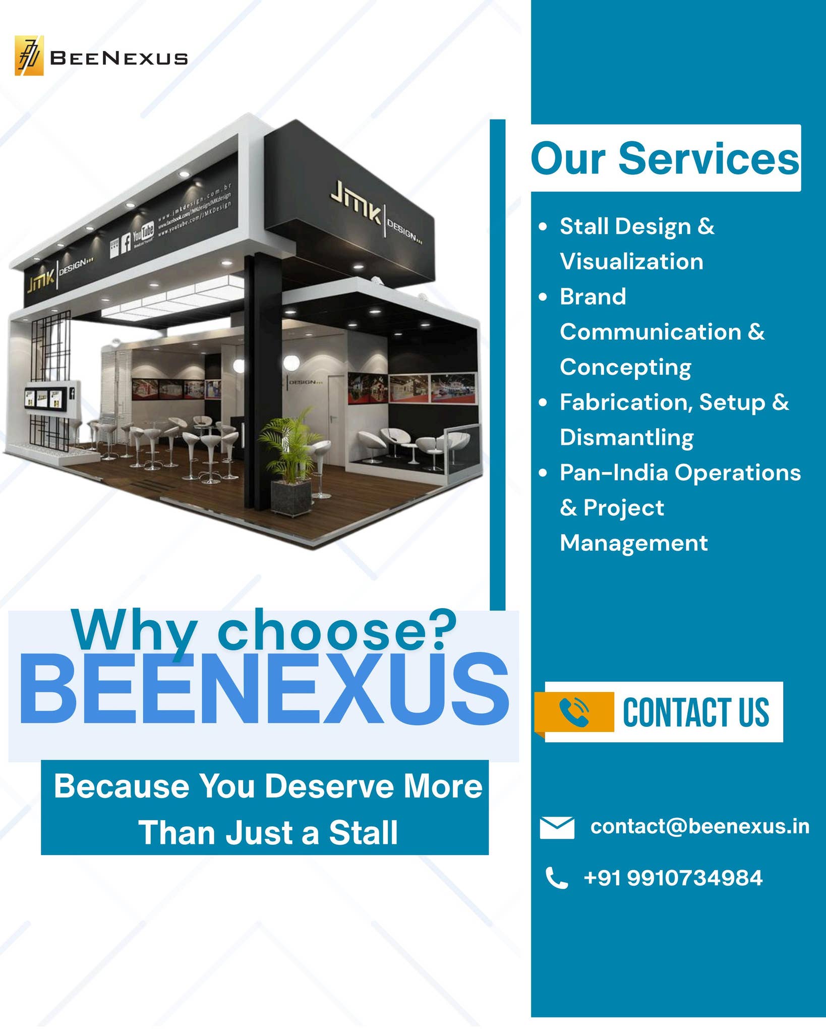 BeeNexus Stall Design, Fabrication, and Branding in India by beenexus ...
