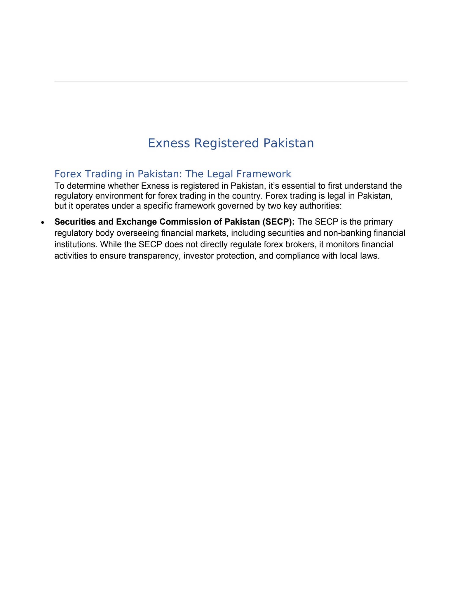 Exness Registered Pakistan by Exness_Review - Issuu