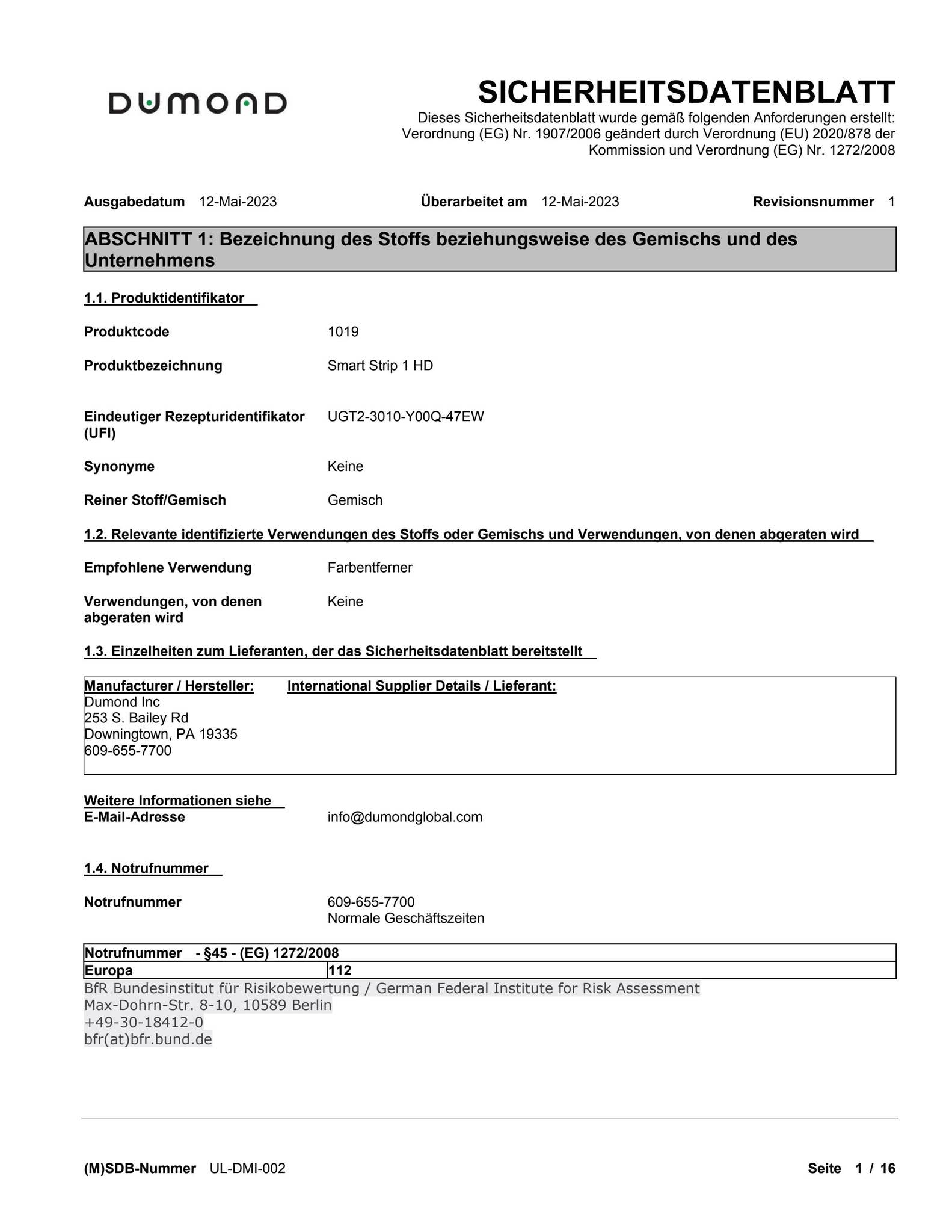 SDS - Smart Strip 1 HD - DE by NAC-Europe - Issuu