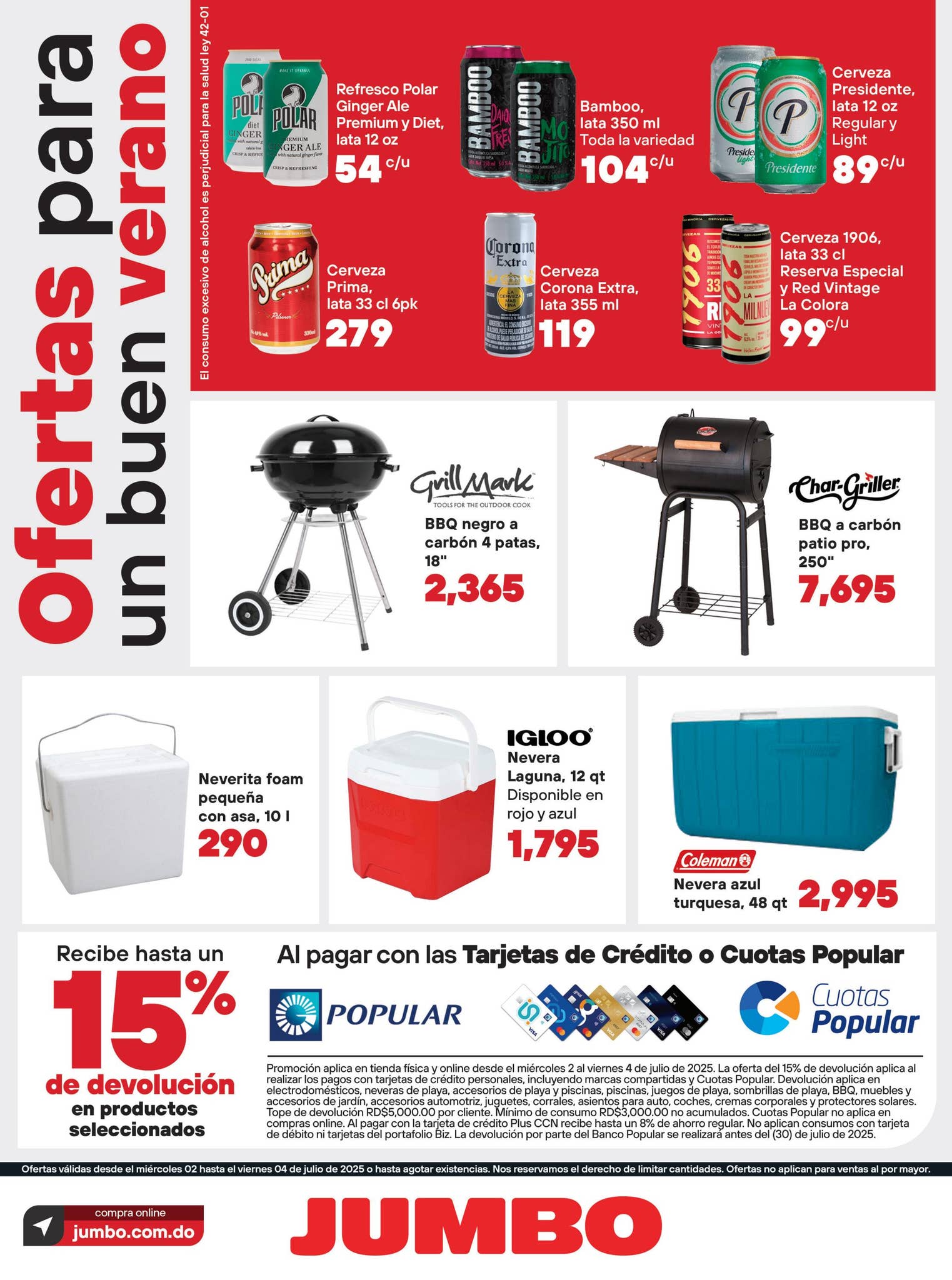 Ofertas para el verano 2025 - Jumbo by Centro Cuesta Nacional - Issuu