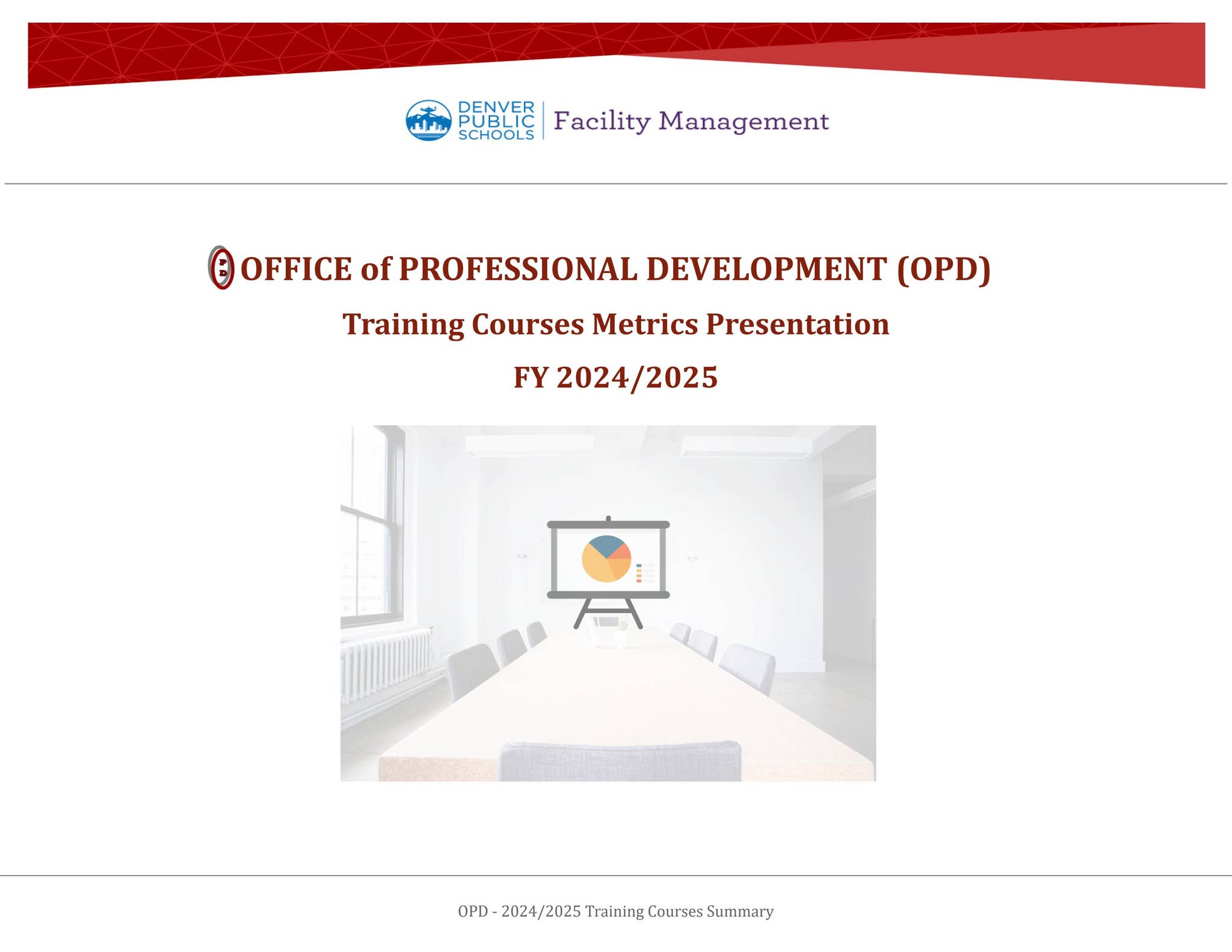 24_25 Facilities - OPD Training Summary Report 1 by TONI SHELTON - Issuu