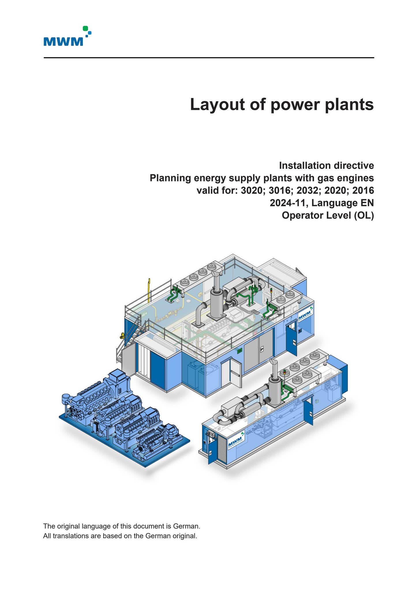 Layout of Power Plants (EN) by MWM Gas Engines / Gasmotoren - Issuu