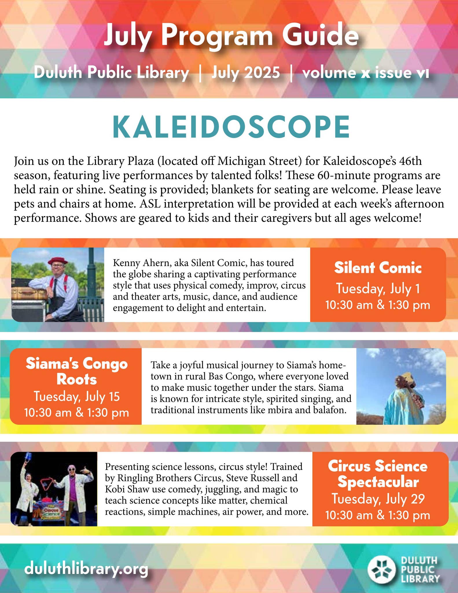 Duluth Public Library July Program Guide by Duluth Public Library - Issuu