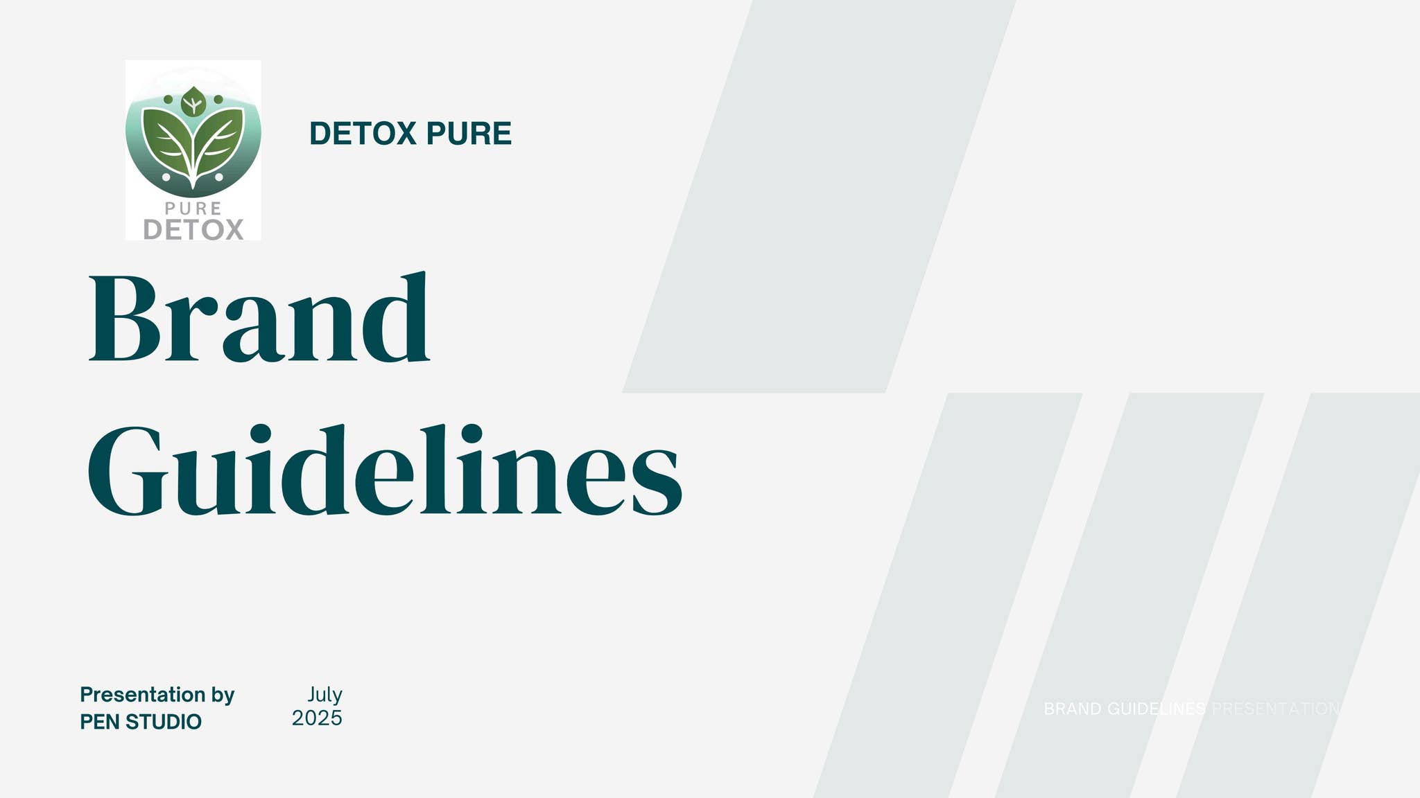 DETOX Brand Guidelines Presentation by Naing Oo - Issuu