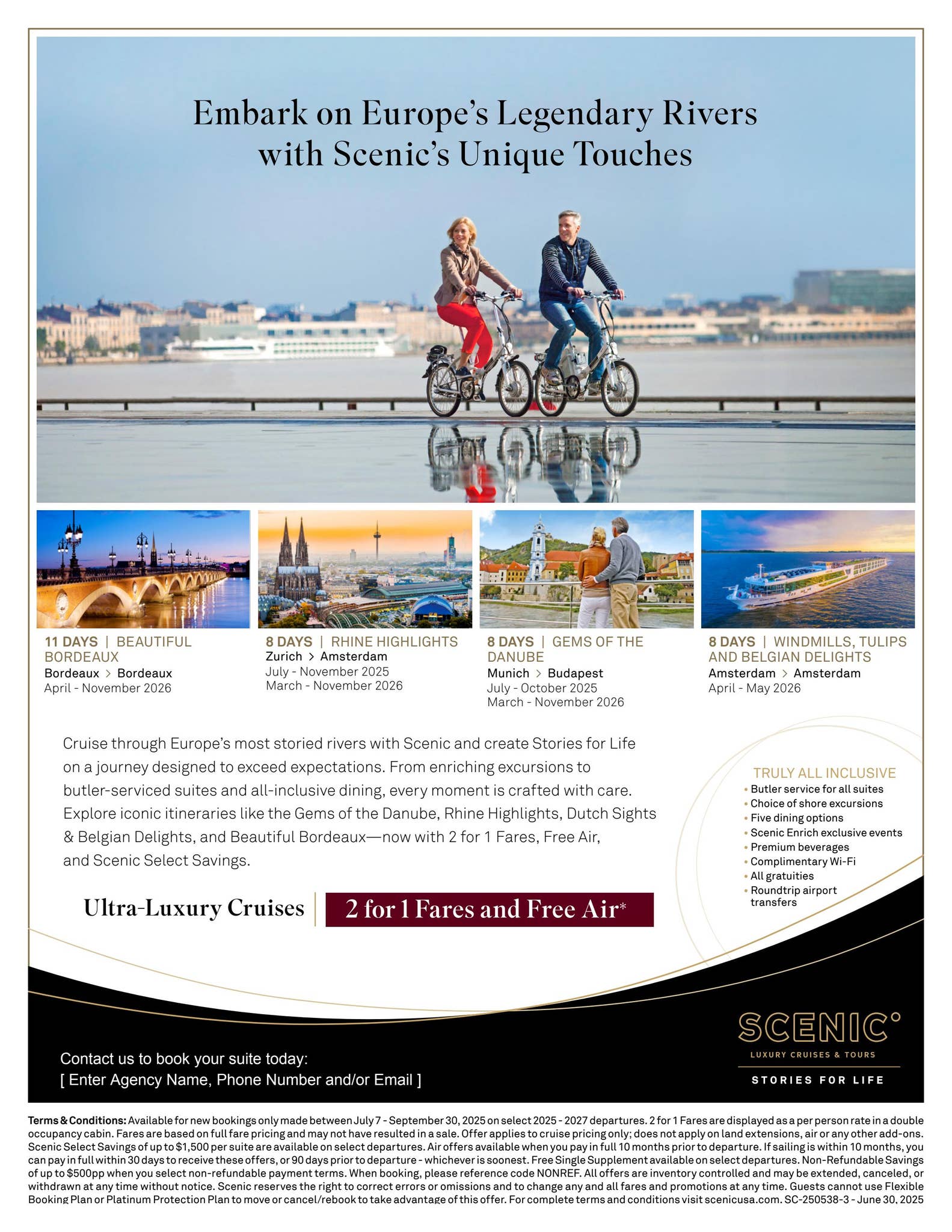 Scenic Stories for Life Q3 Offer Flyers 7.7 - 9.30.25 by Scenic & Emerald Cruises US - Issuu