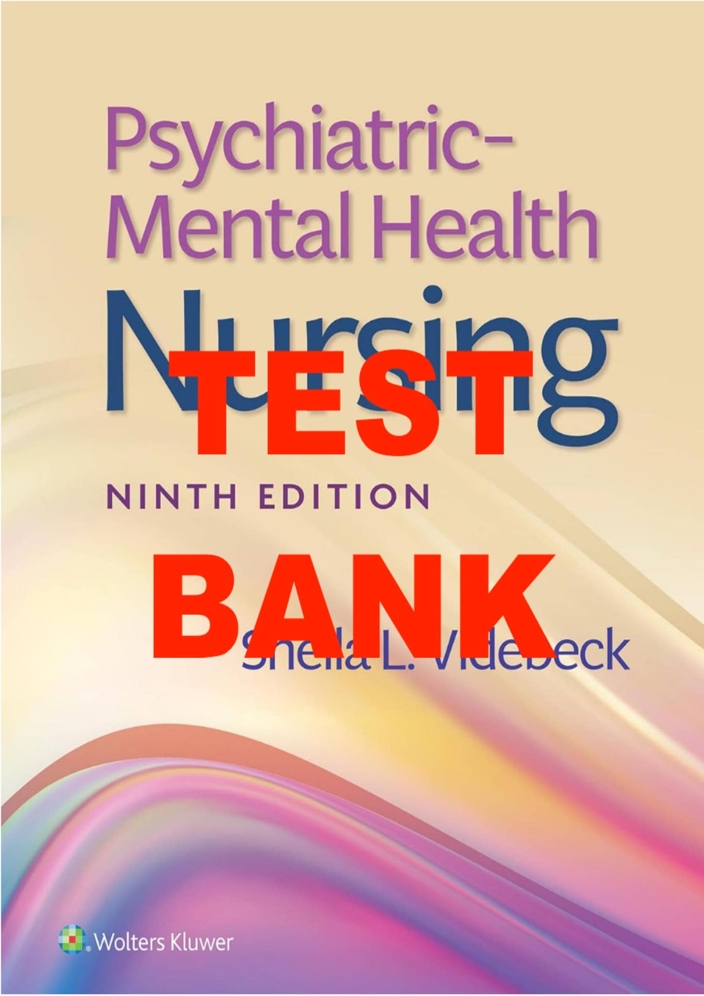 Test Bank psychiatric-mental health nursing 9th edition by Townsend and ...