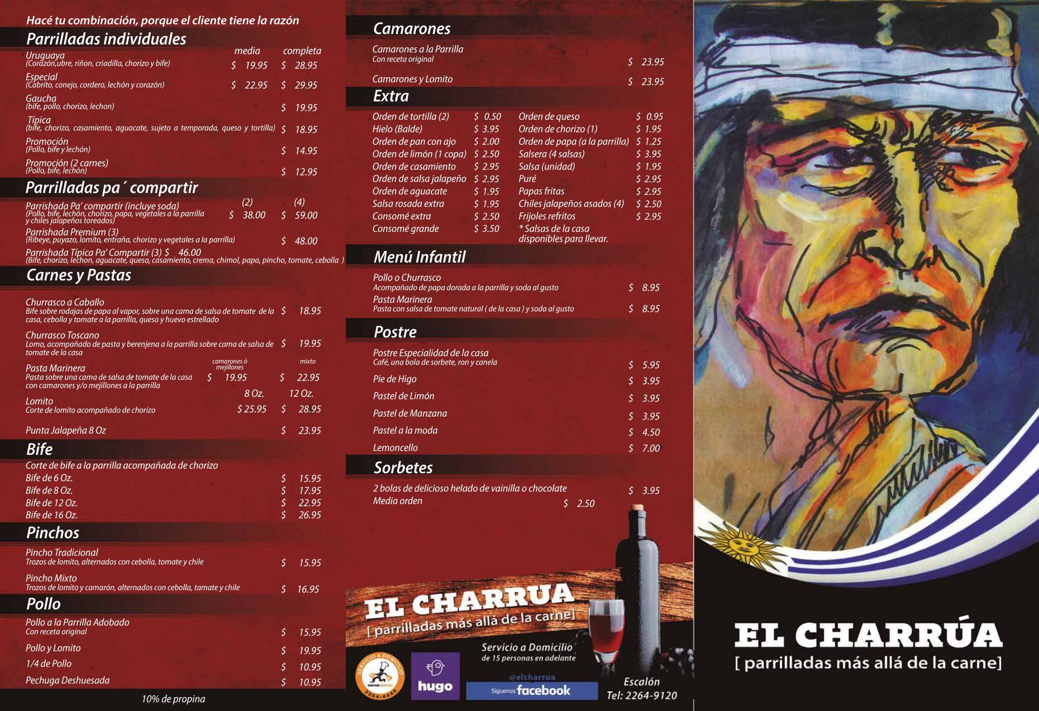 MENU CHARRÚA 2025 by Xavier Villacorta - Issuu