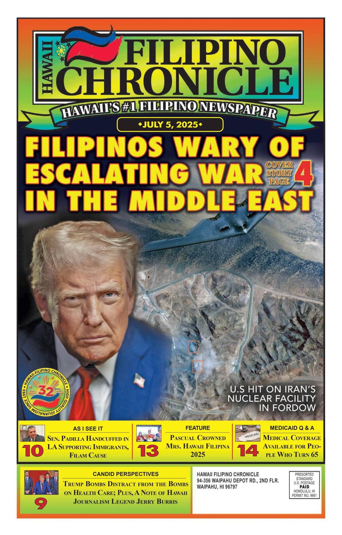 Hawaii Filipino Chronicle - July 5, 2025 by Hawaii Filipino Chronicle ...