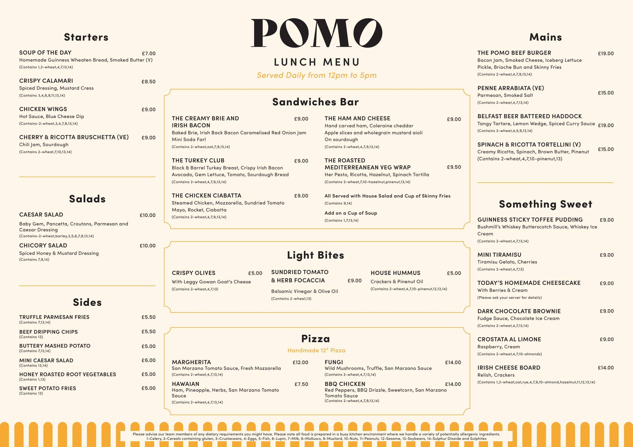 voco POMO Lunch by iNUA Hospitality - Issuu