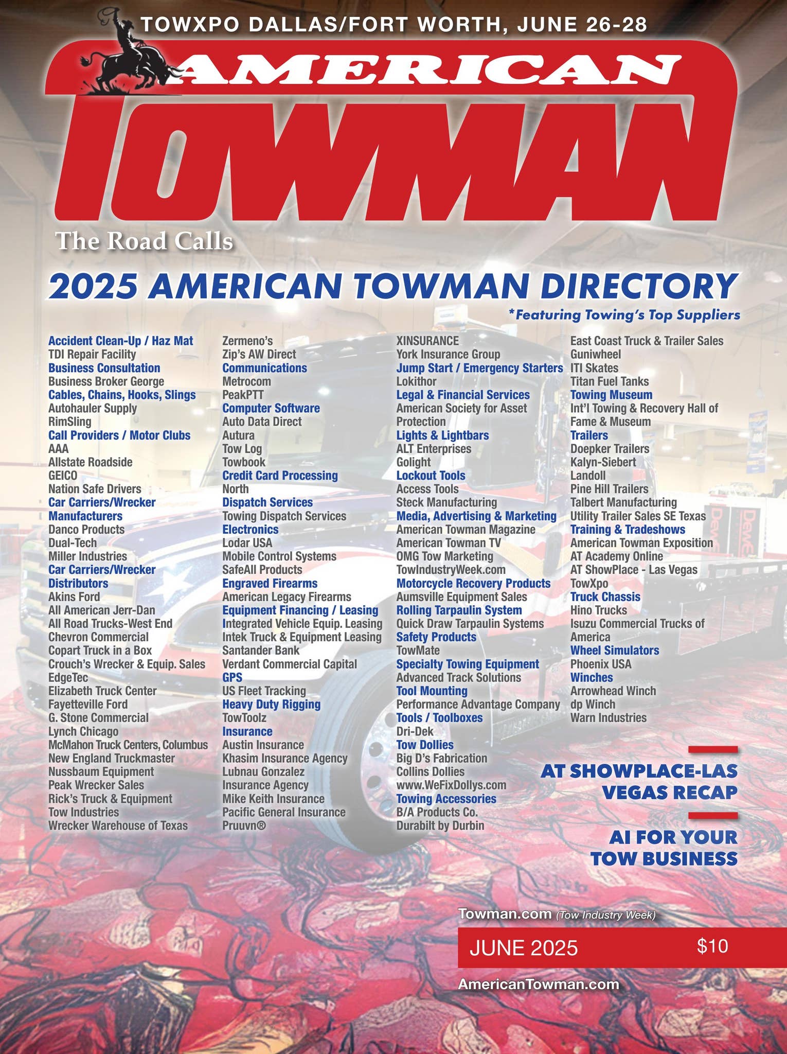 American Towman Magazine - June 2025 by dortiz-towman - Issuu