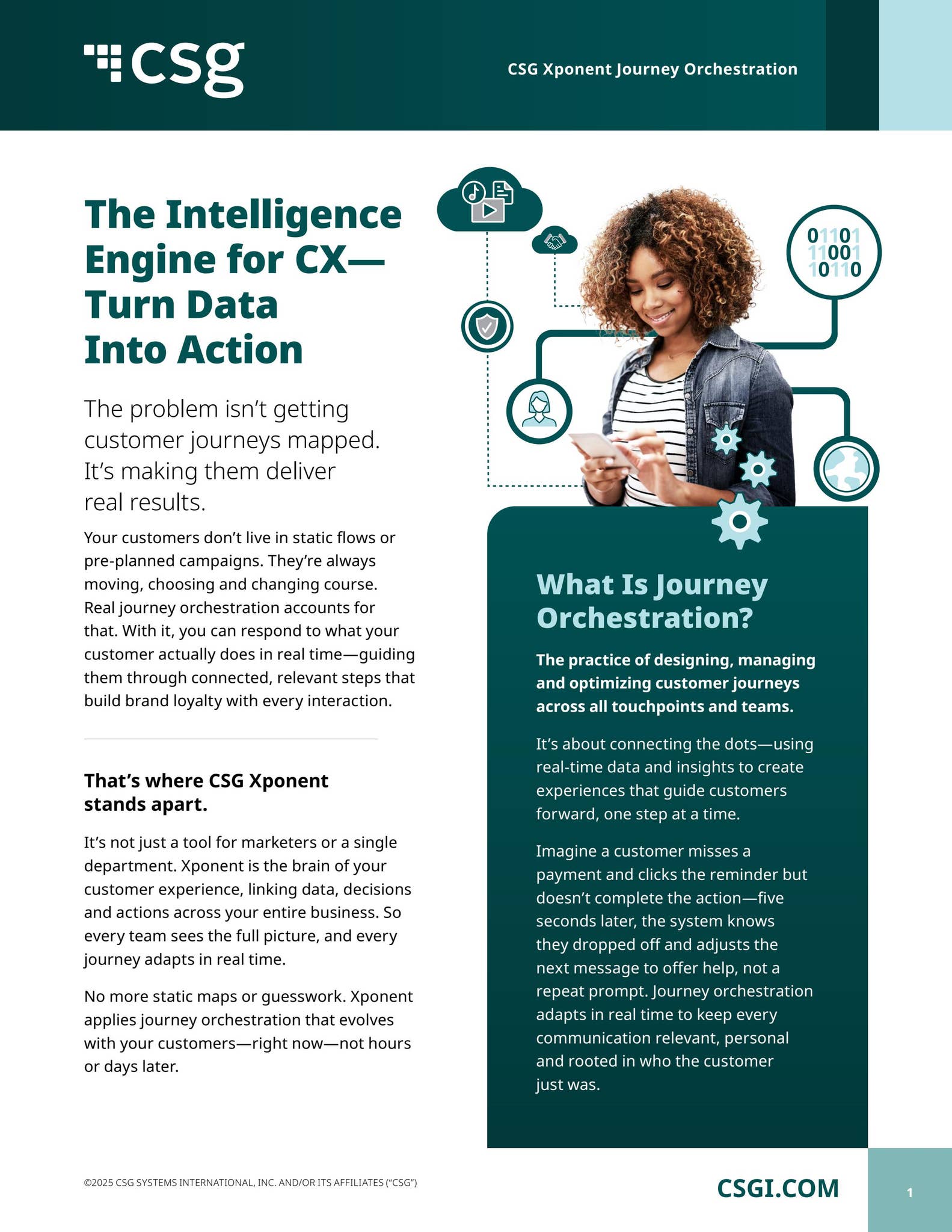 CSG Xponent Journey Orchestration by CSG Systems - Issuu