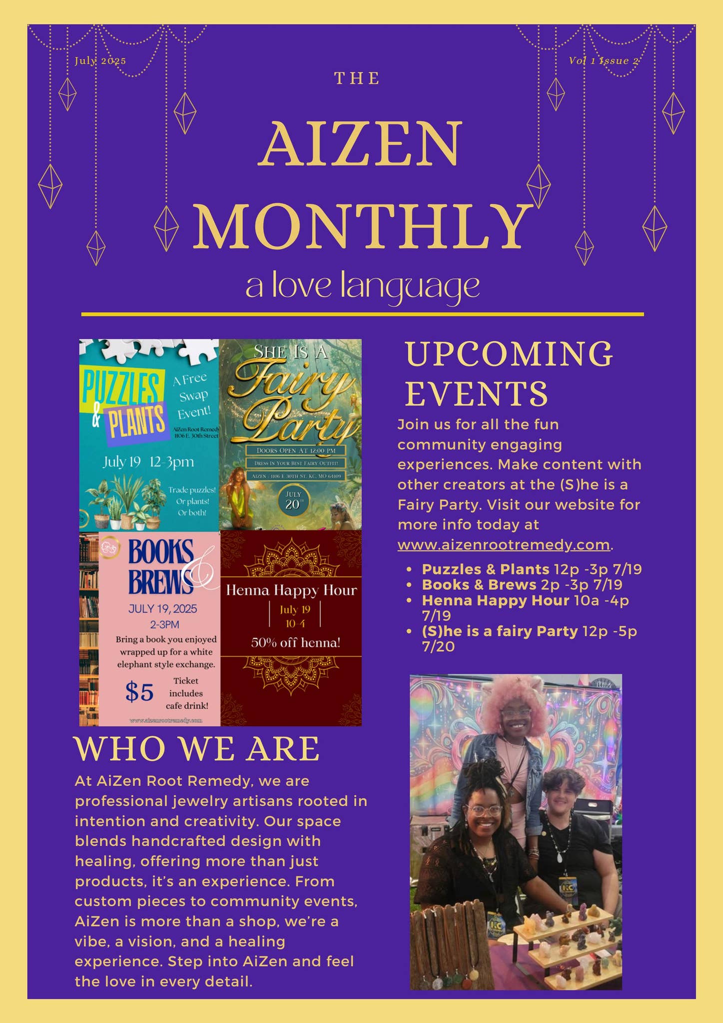 AiZen Monthly Vol 1 Issuu 2 by AiZen Root Remedy - Issuu