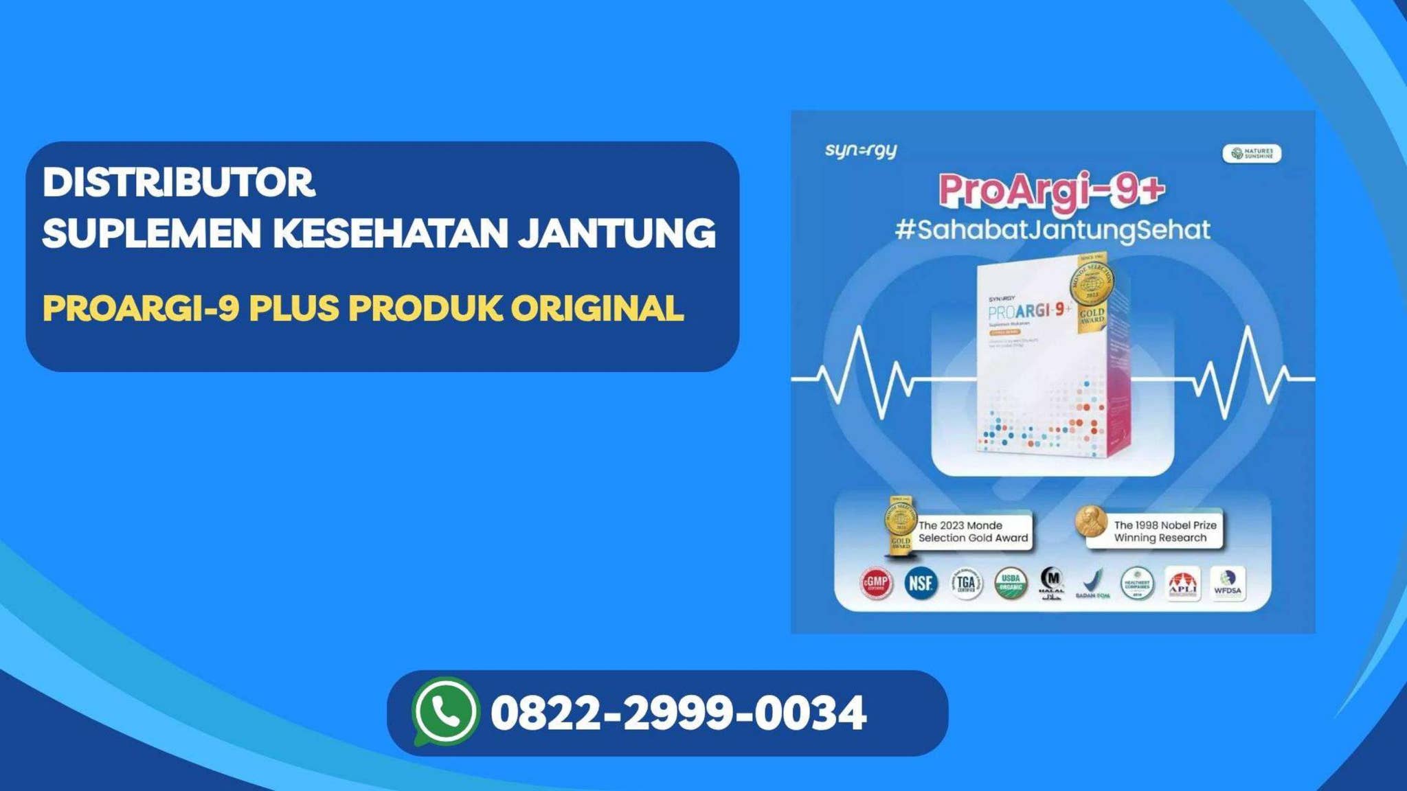 TLP/WA 0822-2999-0034 Distributor Suplemen Kesehatan Jantung di Serang Baru Bekasi Harga Spesial ...