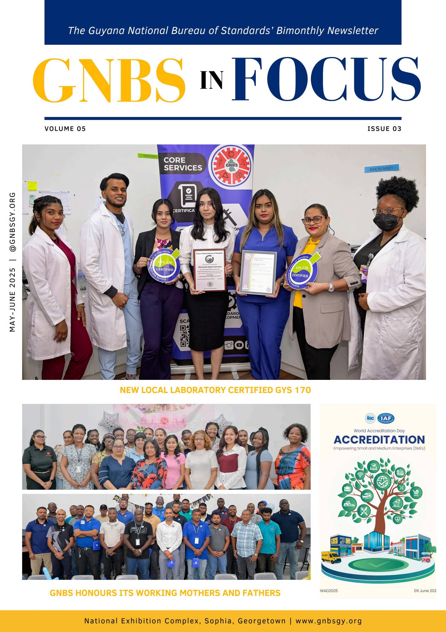 GNBS IN FOCUS NEWSLETTER MAY-JUNE 2025 by Guyana National Bureau of Standards - Issuu
