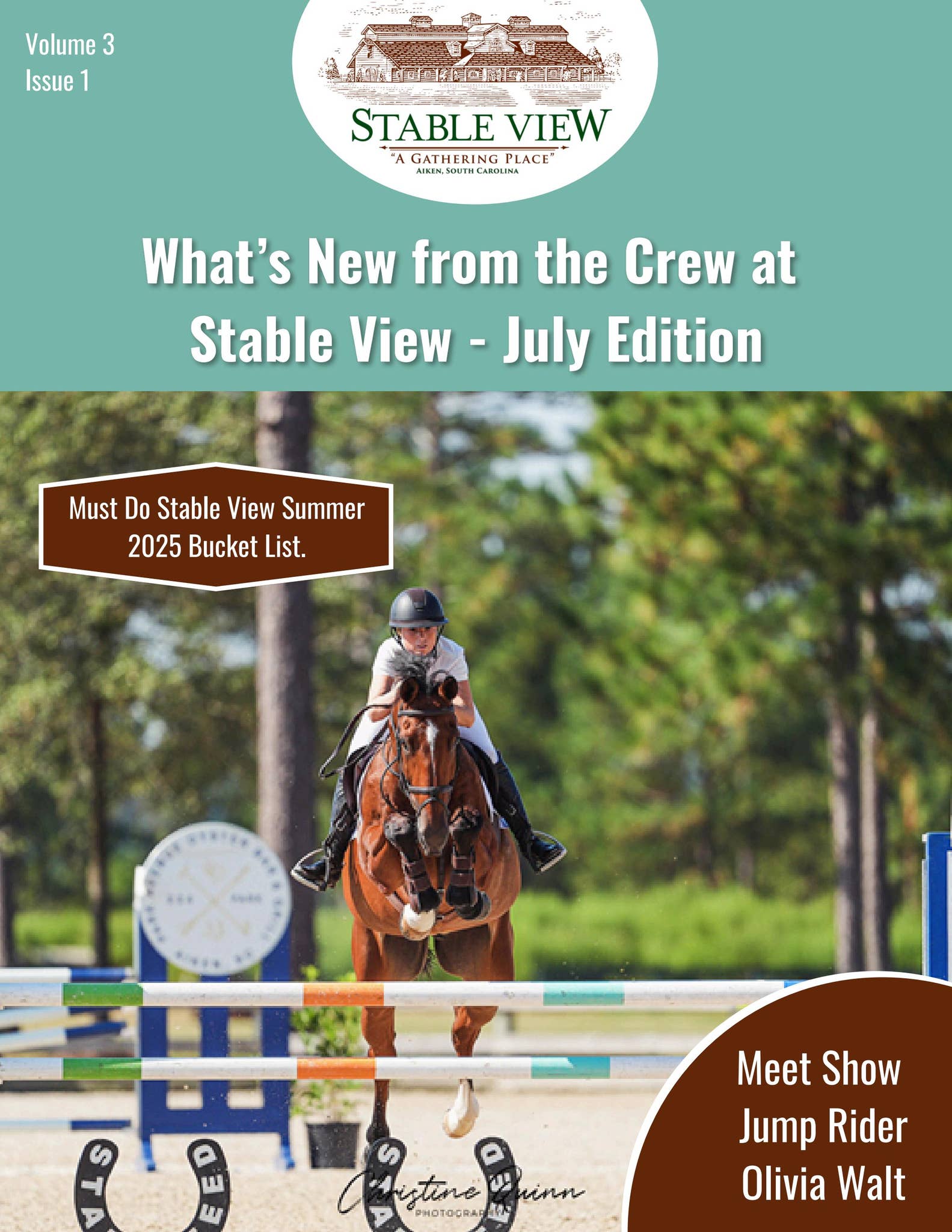 July Wnftc at Stable View (1) by StableView - Issuu