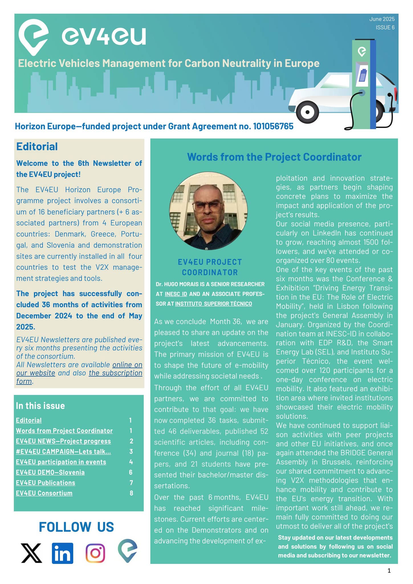 EV4EU NEWSLETTER | ISSUE 6 by hugomoraisgroup - Issuu