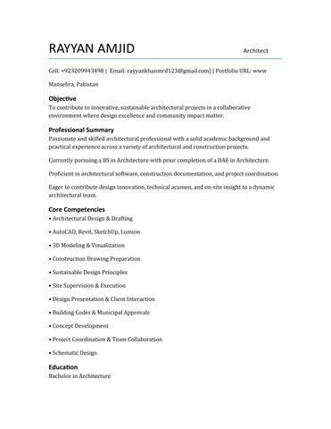 RAYYAN_Complete_CV_Final by Rayyan amjid - Issuu