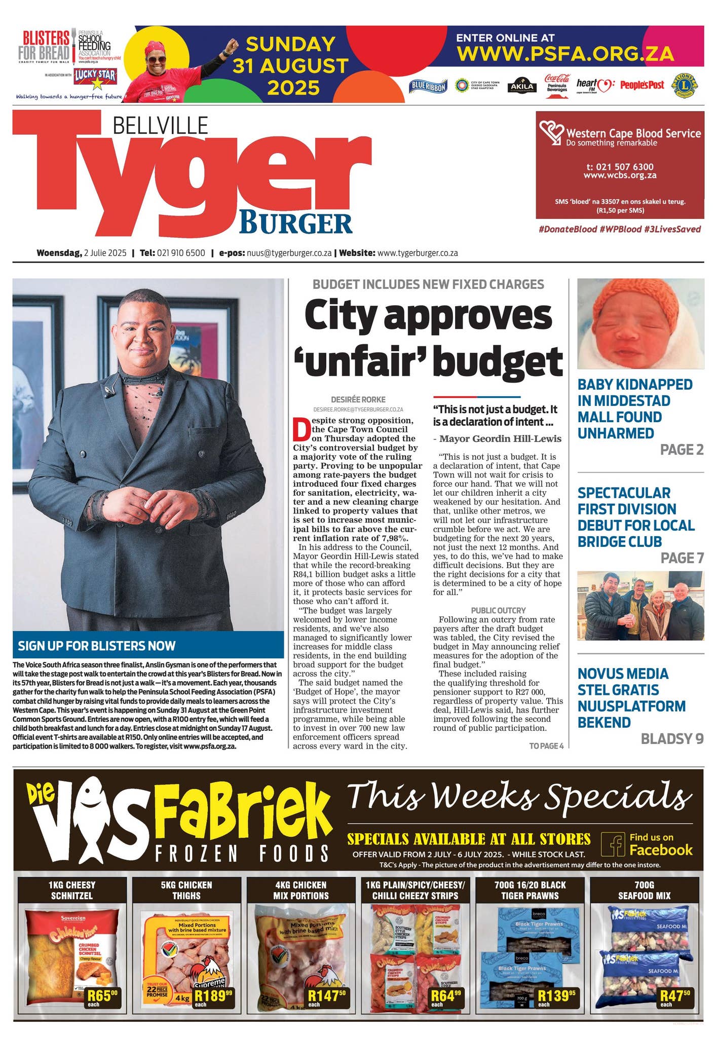 TygerBurger Bellville E-Edition 2 July 2025 by Novus Media - Issuu