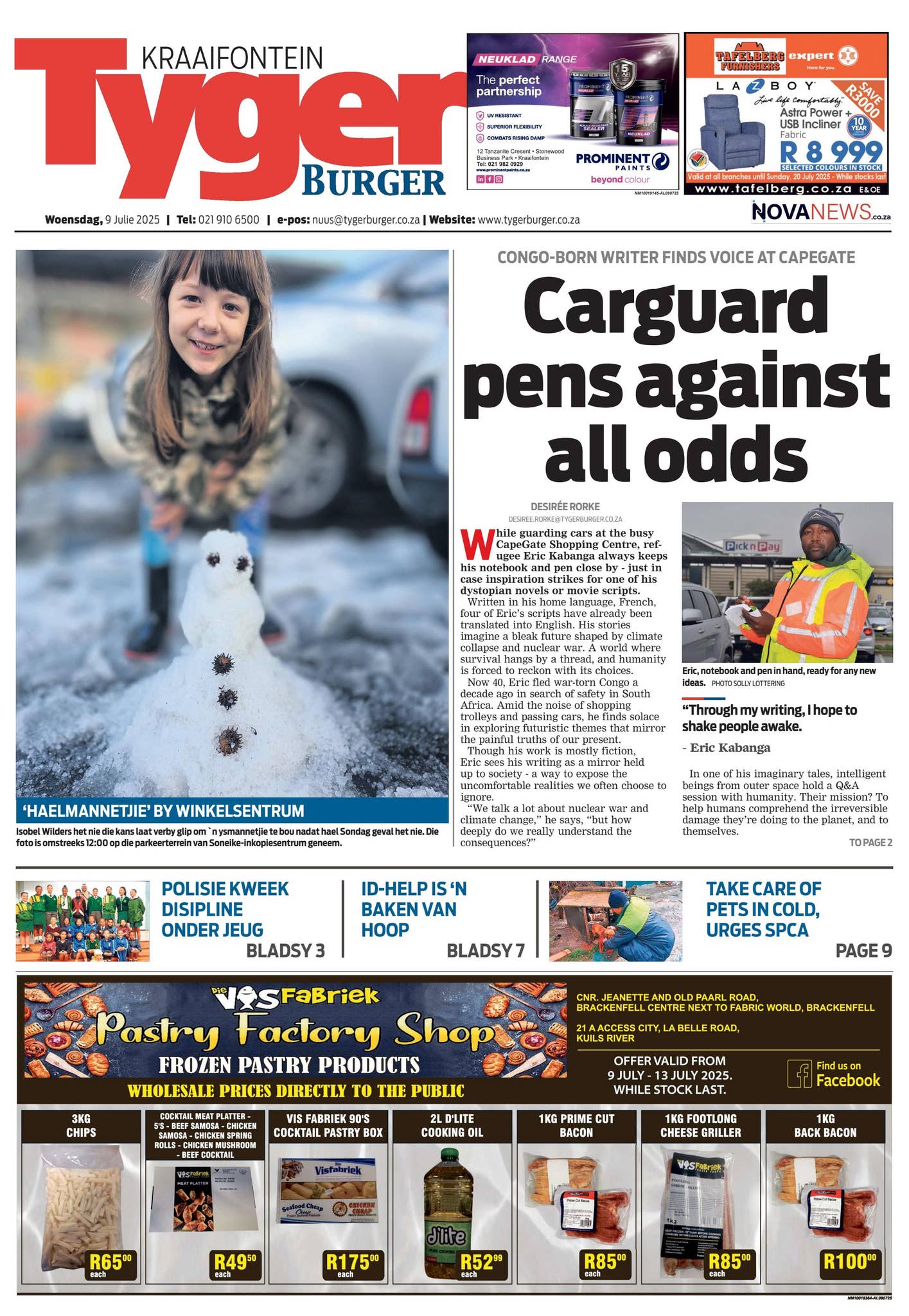 TygerBurger Kraaifontein E-Edition 9 July 2025 by Novus Media - Issuu