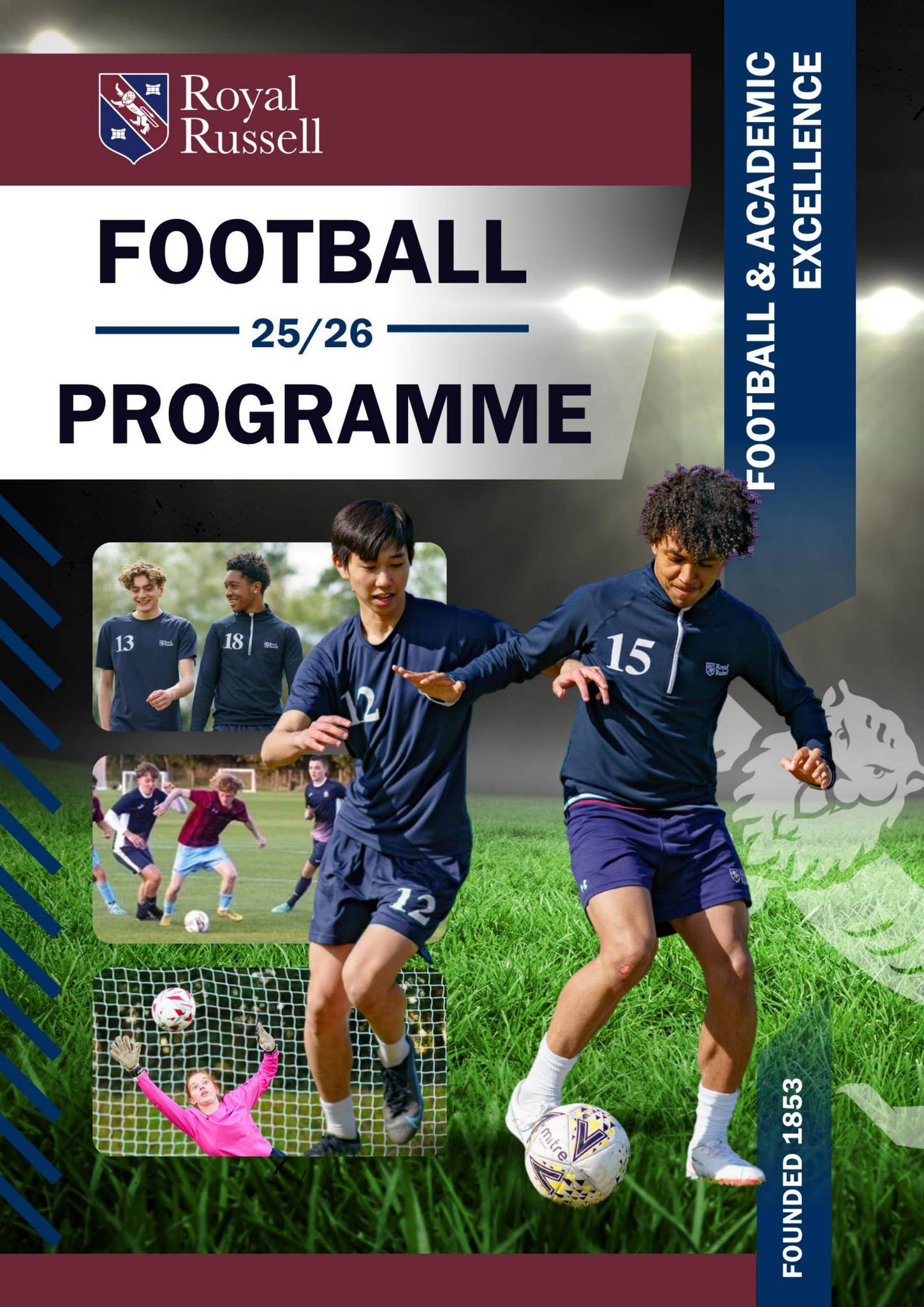 Royal Russell Football Programme by RoyalRussellSchool - Issuu