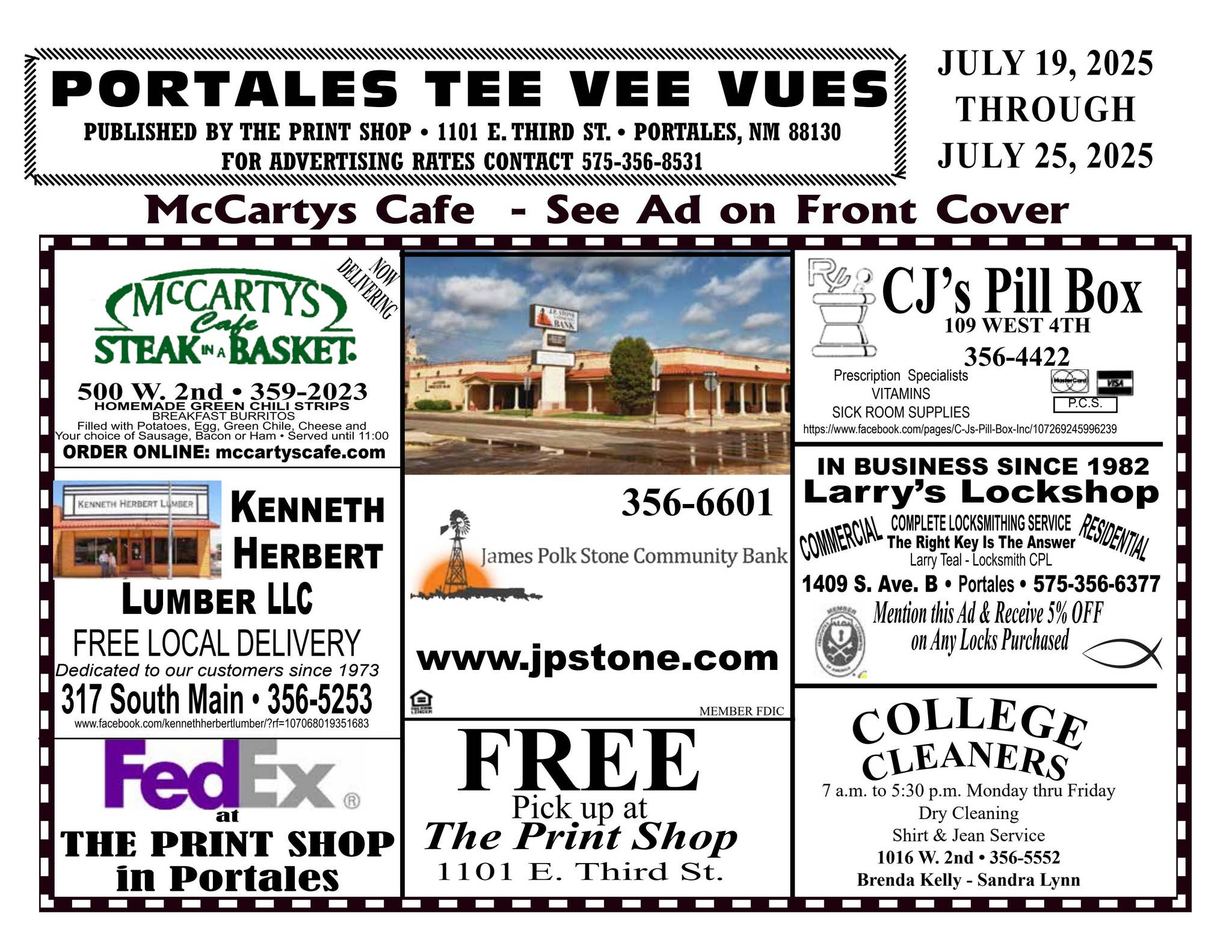 TEE VEE VUES 07-19-2025 by Thin Air Web - Issuu