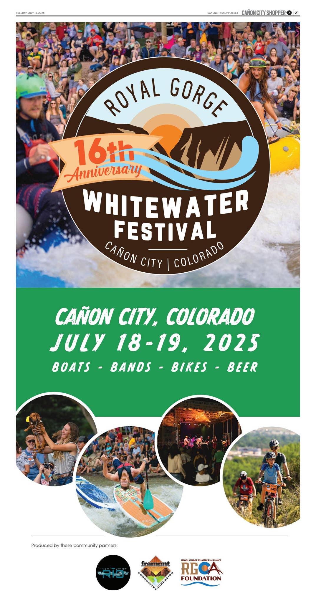 Royal Gorge Whitewater Festival 2025 by Prairie Mountain Media - Issuu