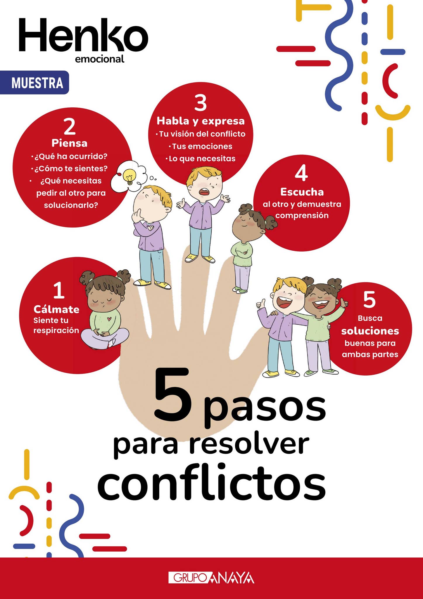 Henko: Cuaderno 4 - 5 Pasos para resolver conflictos by Grupo Anaya, S.A. - Issuu
